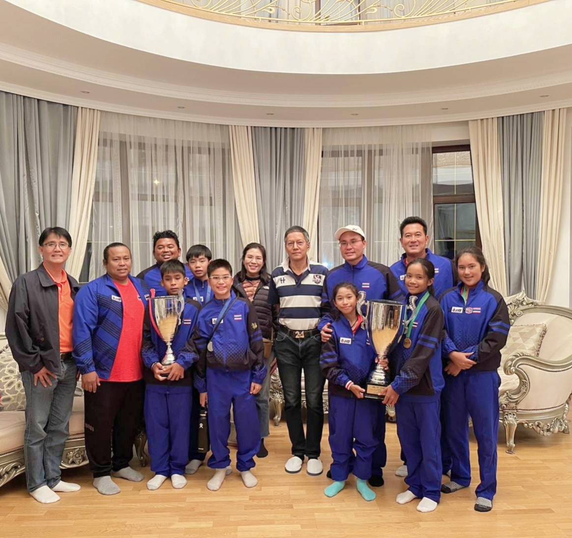 Thailand’s young tennis players won the 2022 ITF Asia 12 & Under Team ...