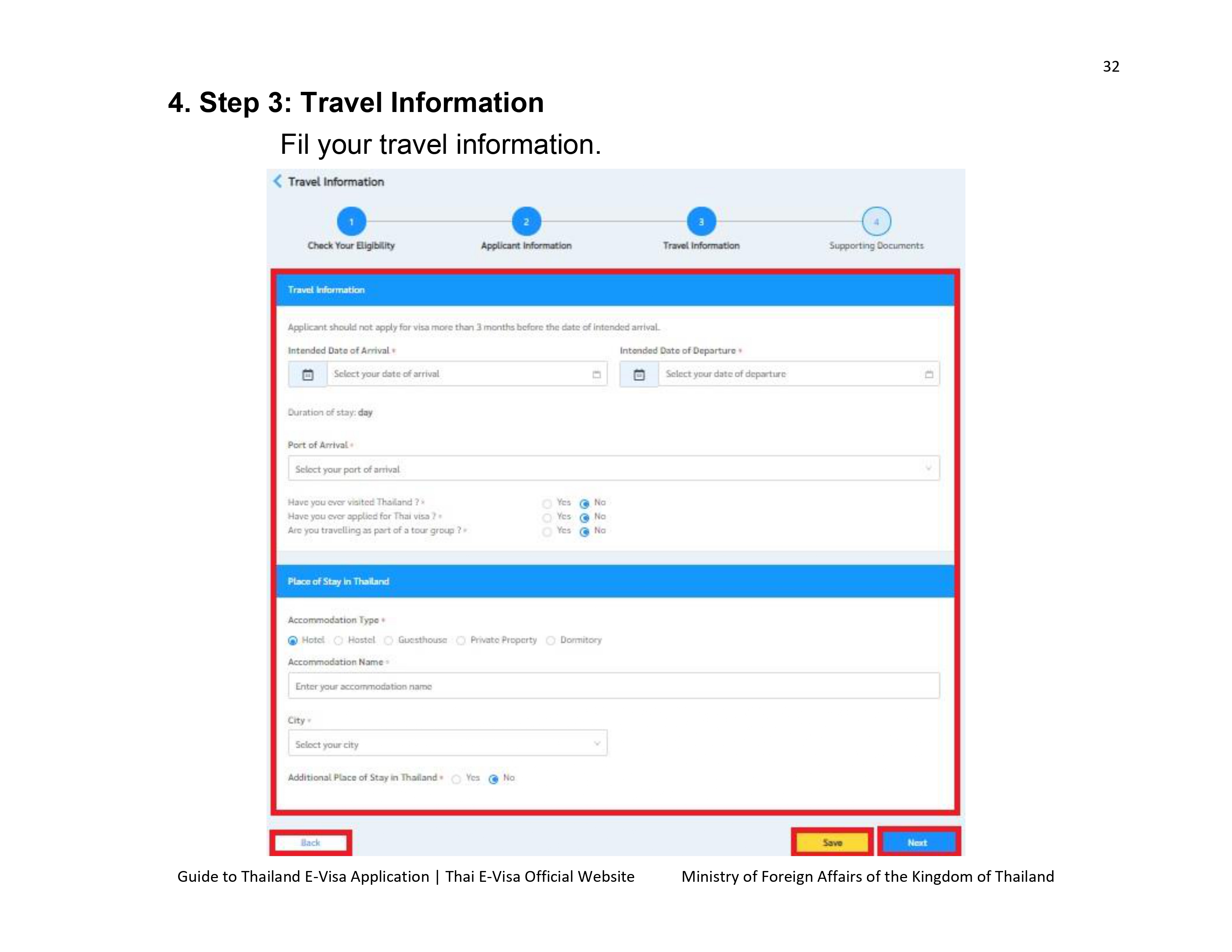 Guide to Thailand e-Visa Application - Royal Thai Embassy, Astana ...