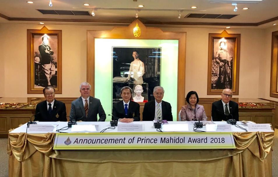 The Presentation Ceremony of Prince Mahidol Award 2018 - Royal Thai ...