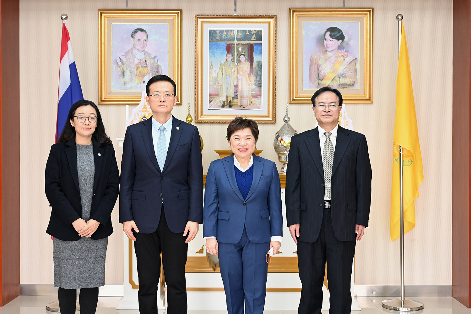 ประธานสภาส่งเสริมการค้าระหว่างประเทศจีน (CCPIT) ประจำกว่างซี เข้าพบ ...