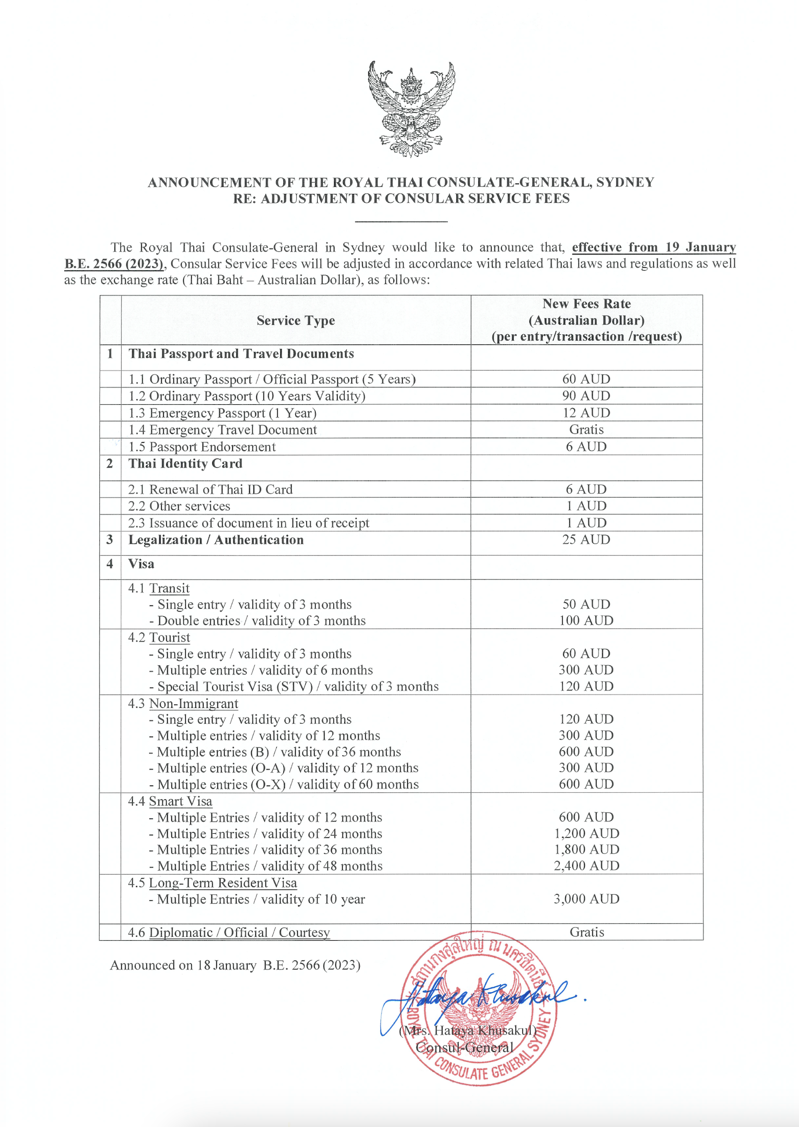 ENQUIRIES - สถานกงสุลใหญ่ ณ นครซิดนีย์