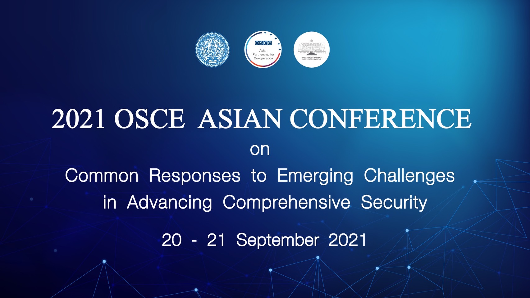 Thailand and Albania will co-host the 2021 OSCE Asian Conference ...
