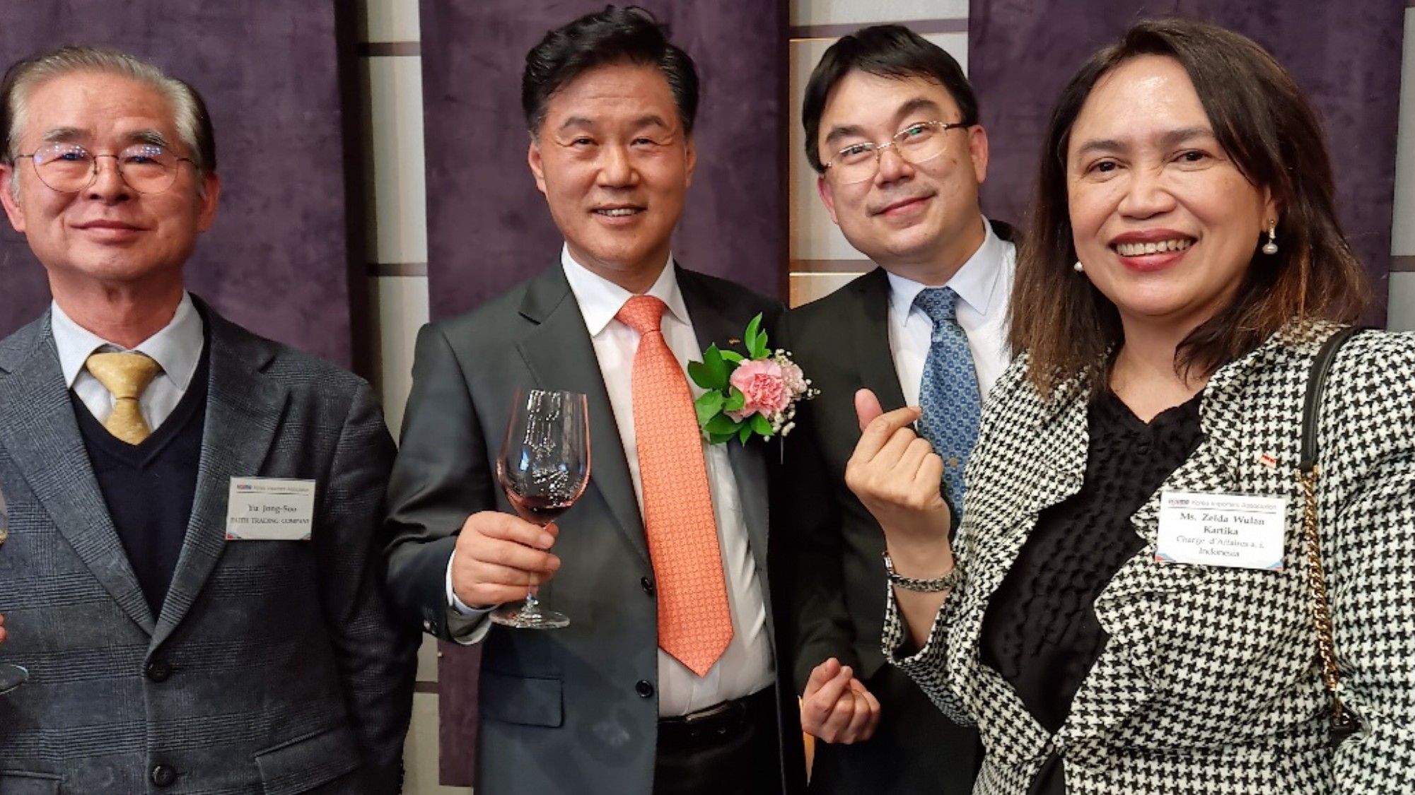 Chargé d'Affaires ad interim of the Royal Thai Embassy in Seoul attends ...