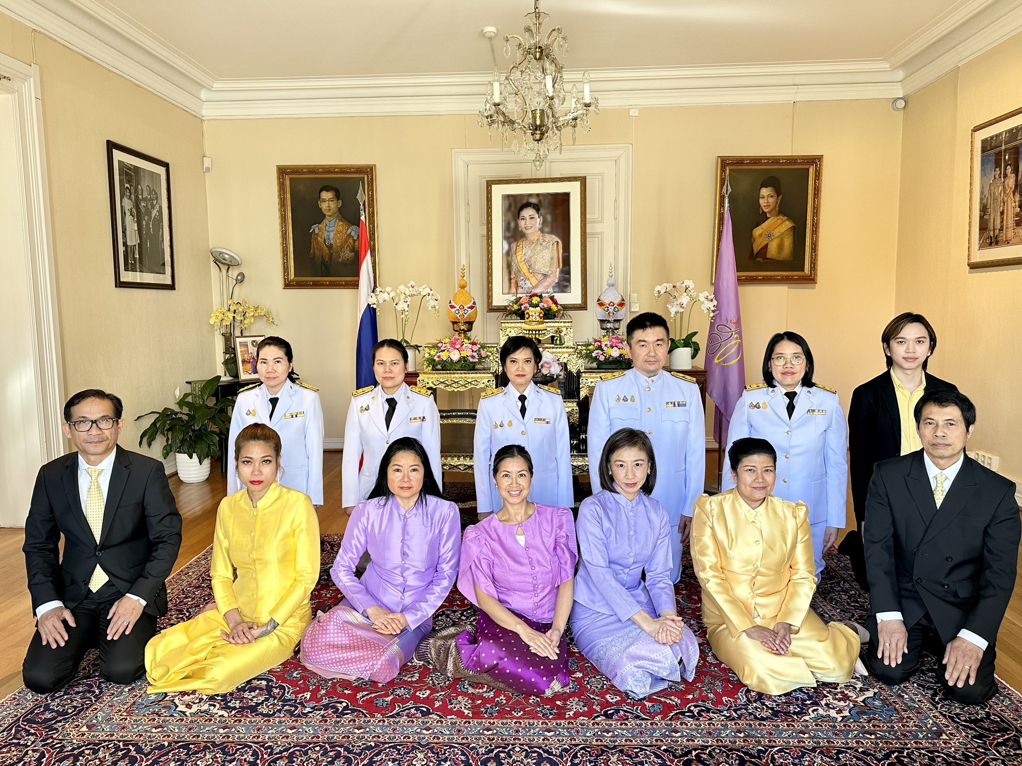 สถานเอกอัครราชทูต ณ กรุงออสโล ได้จัดพิธีถวายพระพรชัยมงคล เนื่องในโอกาสวันเฉลิมพระชนมพรรษา สมเด็จ ...