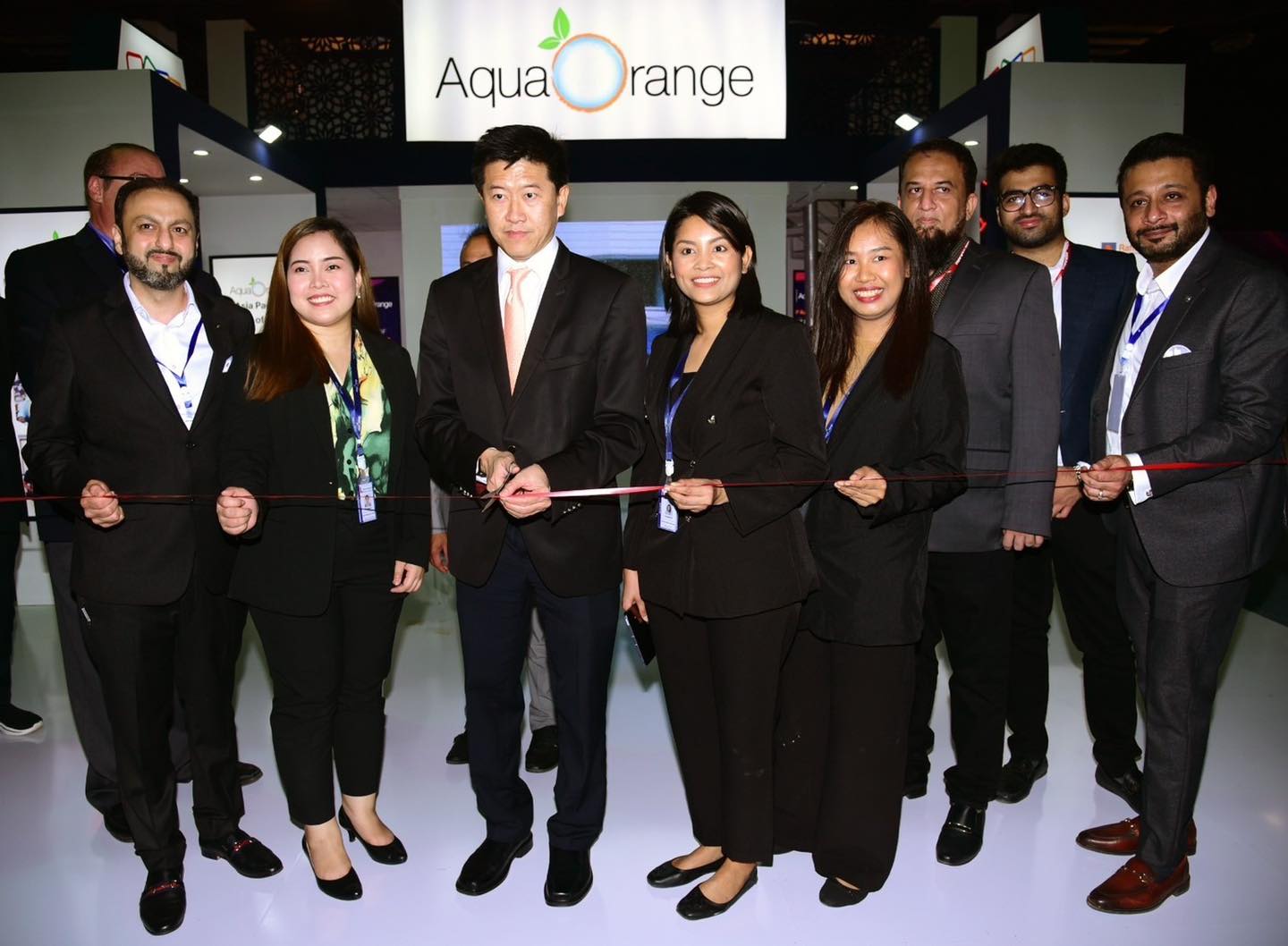 กงสุลใหญ่ ณ เมืองการาจี เป็นประธานเปิดบูธของบริษัท AquaOrange Software จำกัด - กระทรวงการต่างประเทศ