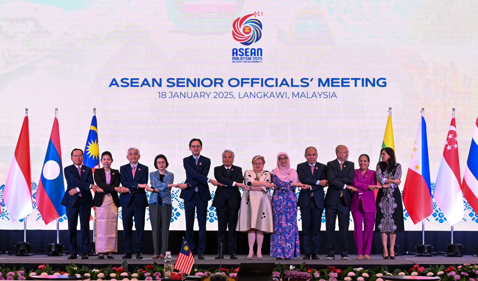 Permanent Secretary for Foreign Affairs attended the ASEAN Senior ...