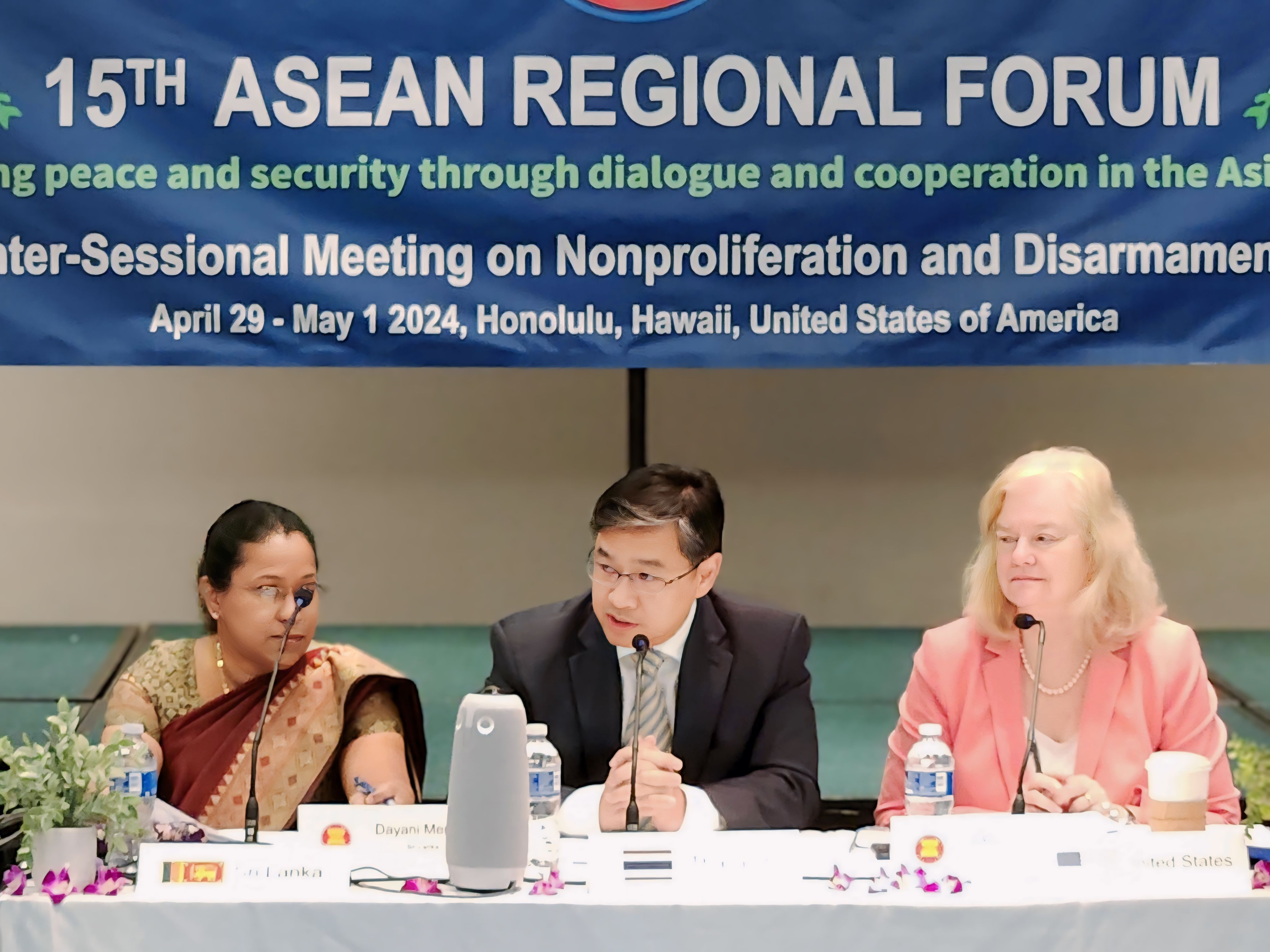 ไทยเป็นประธานร่วมการประชุม ASEAN Regional Forum Inter-Sessional Meeting ...