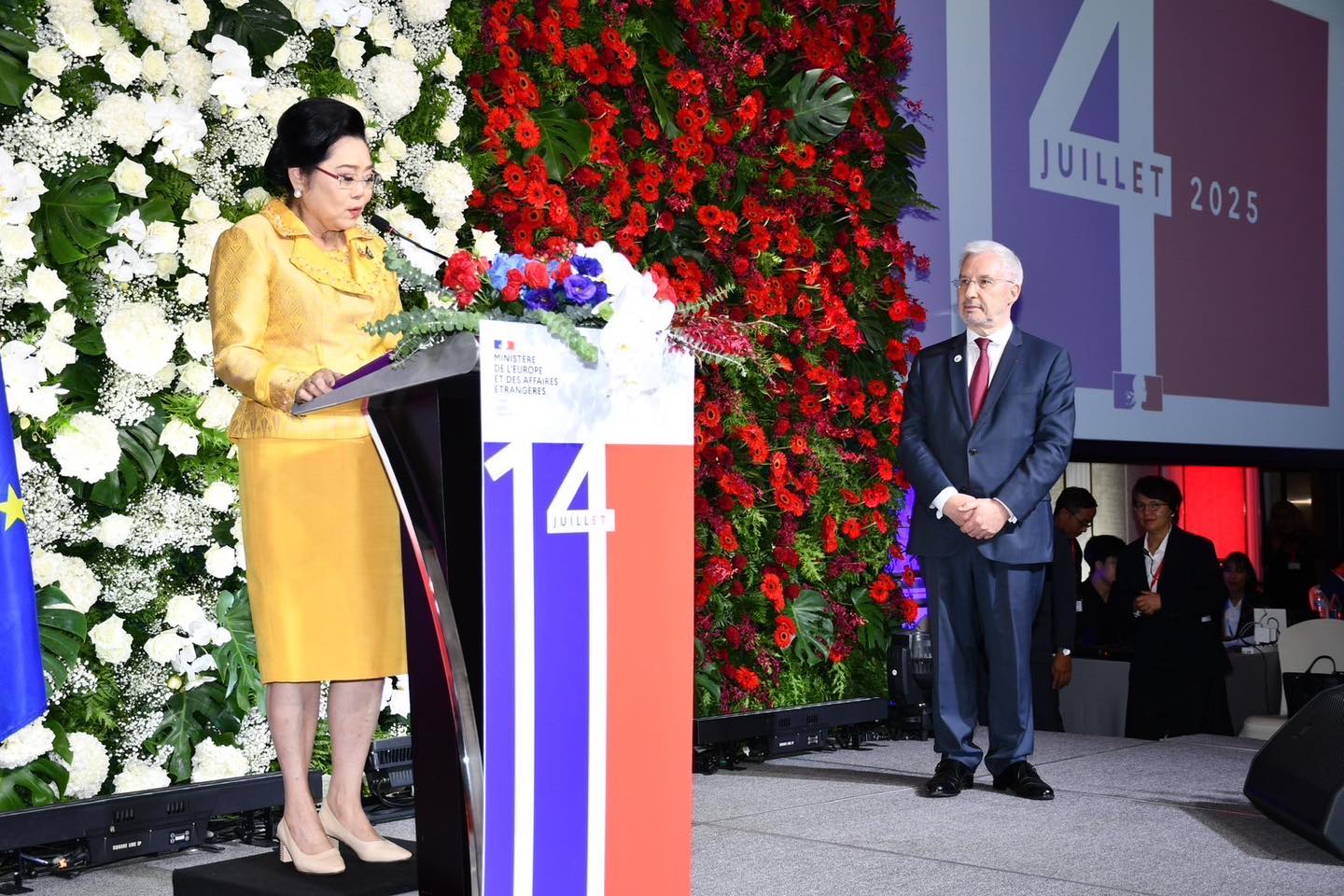 The Vice Minister for Foreign Affairs attends the National Day of the ...