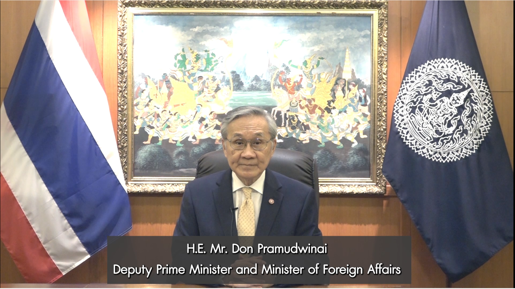 Thailand presents the Voluntary National Review on the Implementation ...