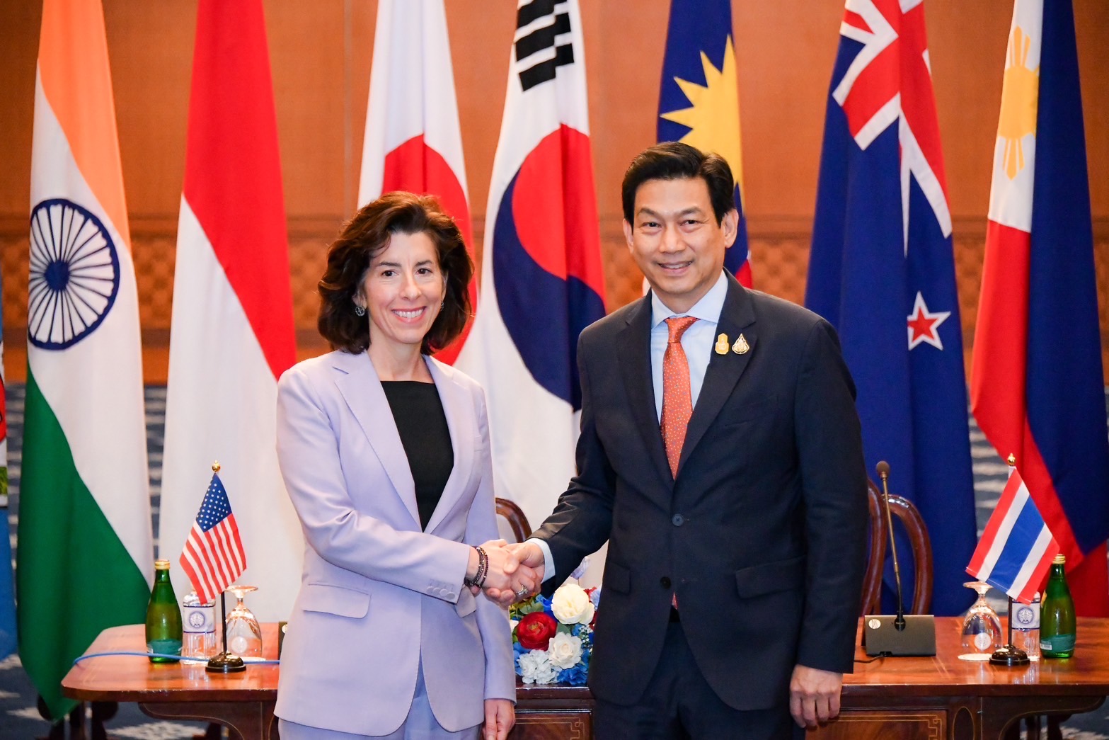 Deputy Prime Minister and Minister of Foreign Affairs of Thailand and U ...