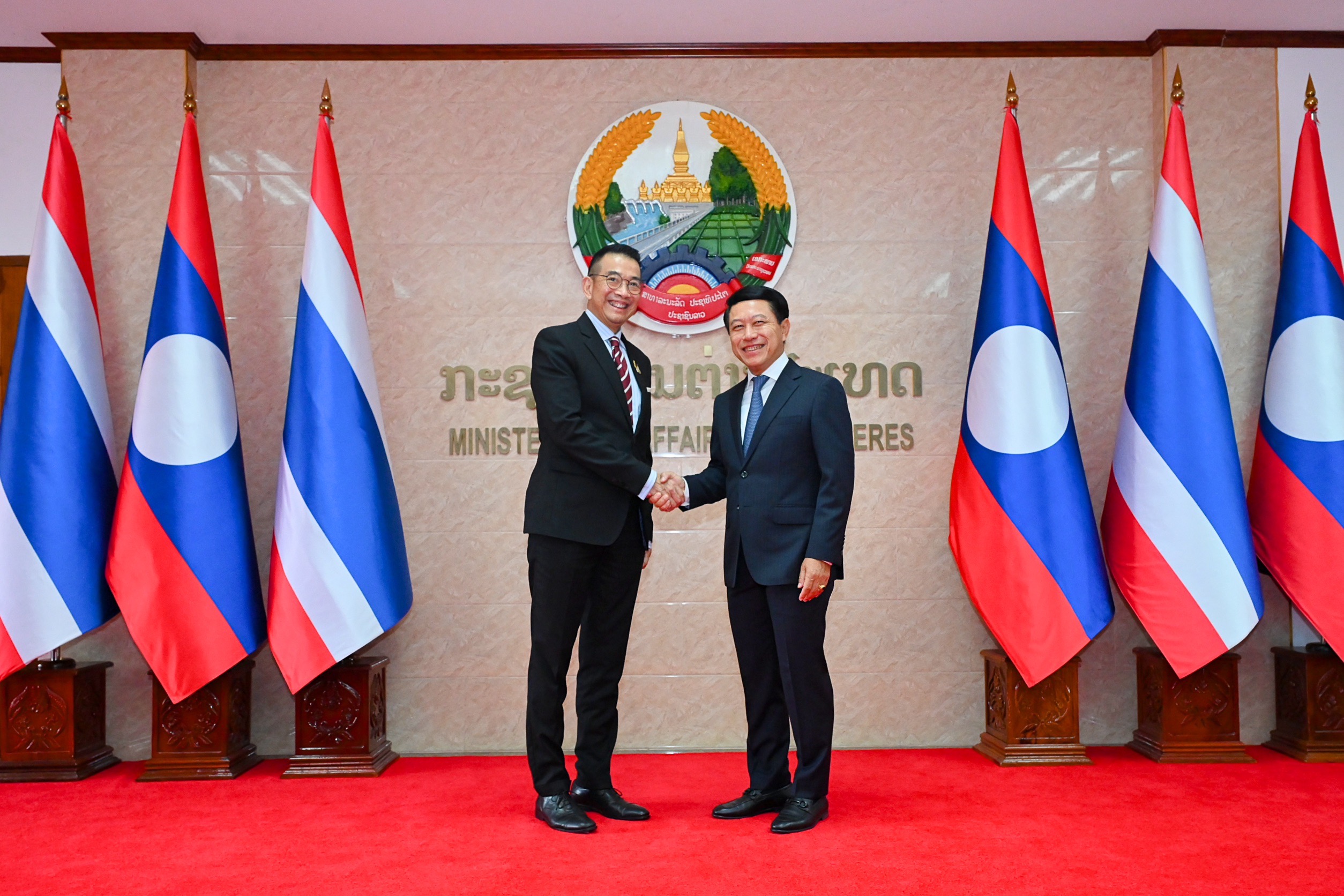 Minister of Foreign Affairs of Thailand visits Lao PDR, reaffirming ...