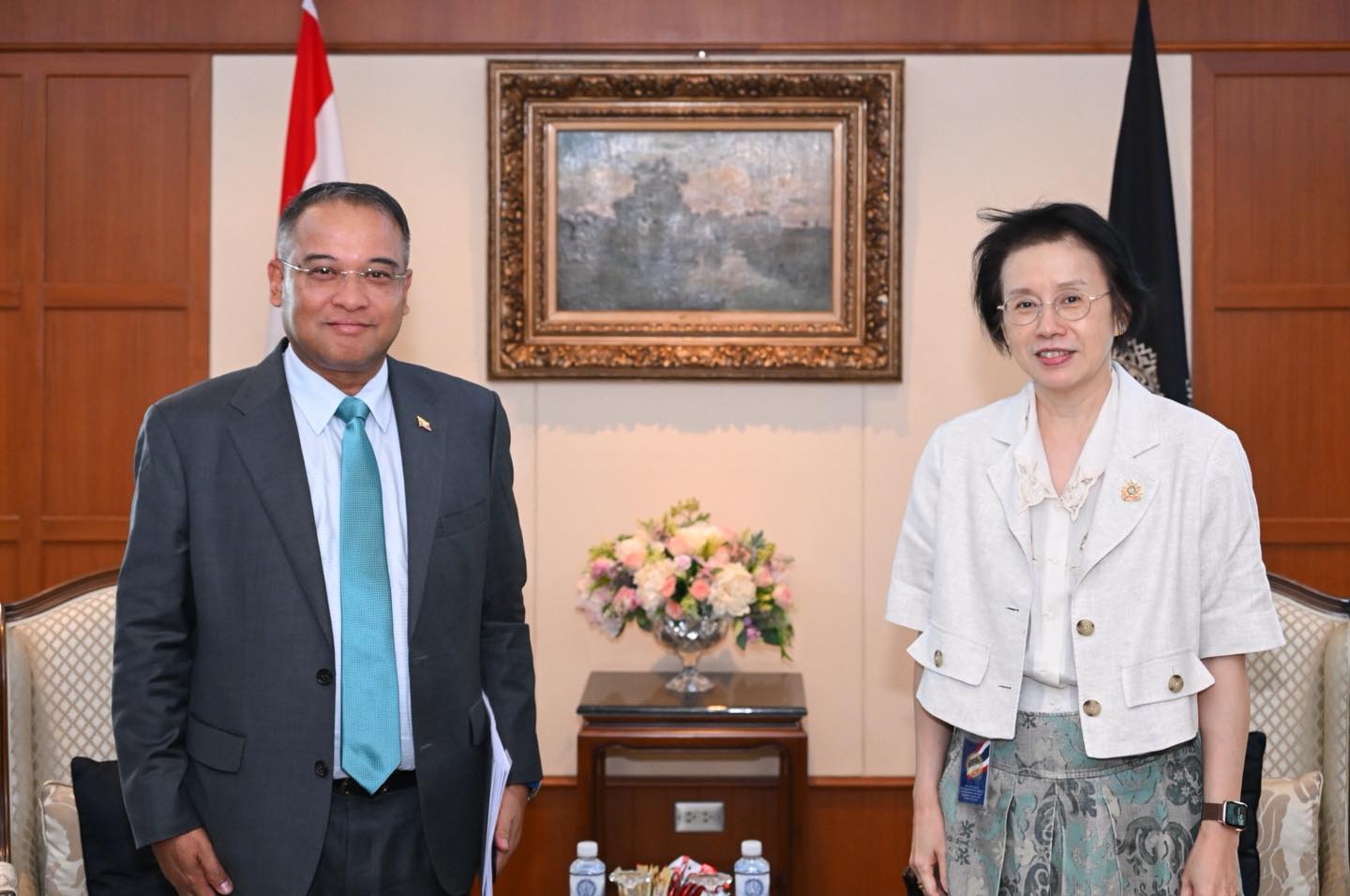 Permanent Secretary for Foreign Affairs meets with Ambassador of the ...