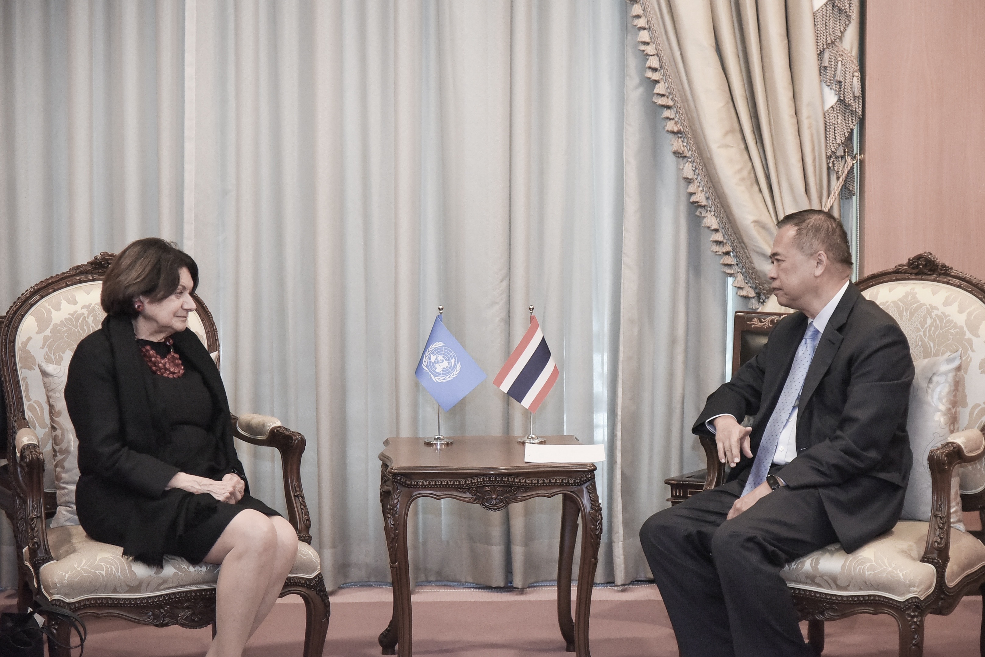 Vice Minister for Foreign Affairs meets with United Nations Under ...