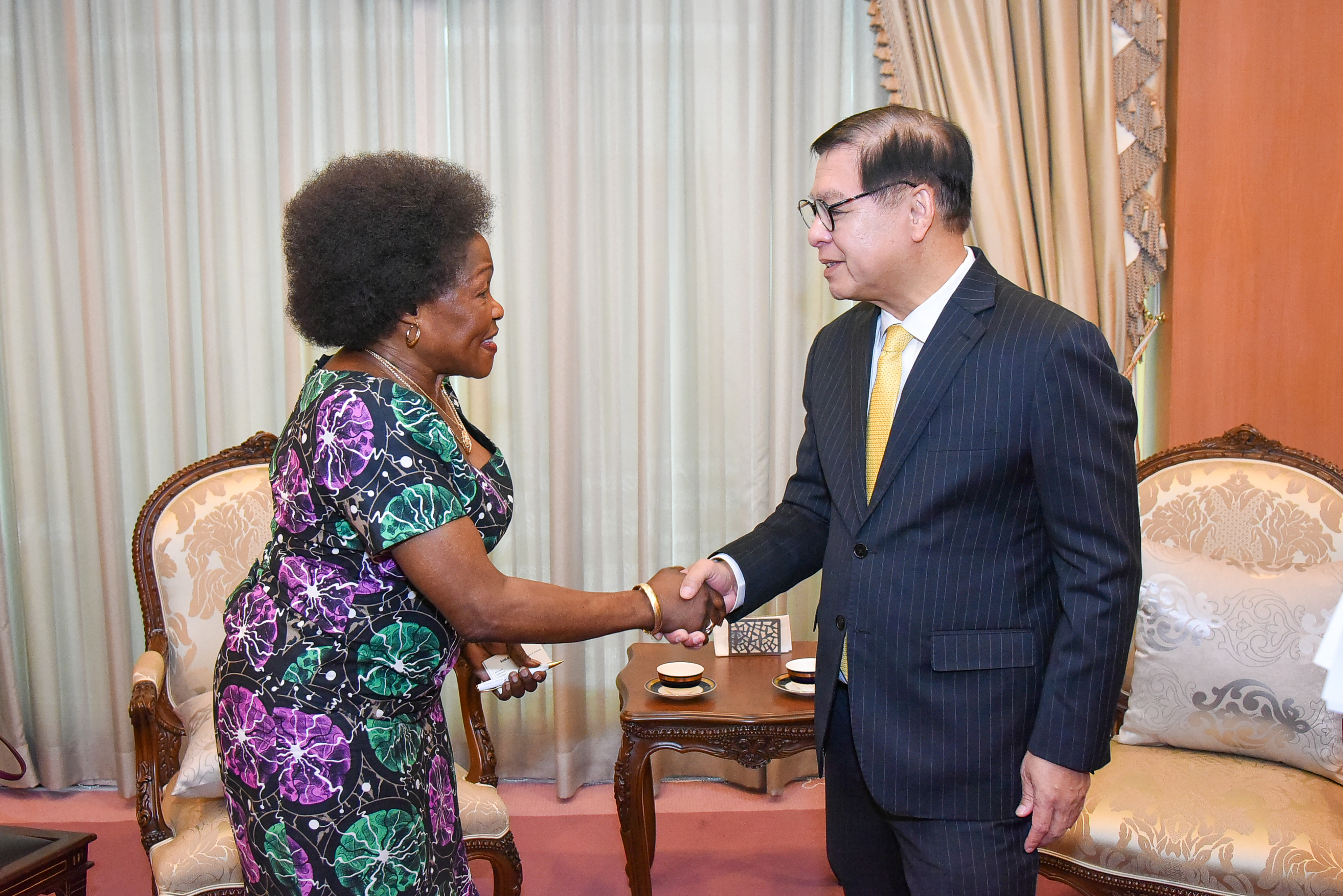 Courtesy Call of Ambassador of the Republic of Uganda to Thailand on ...