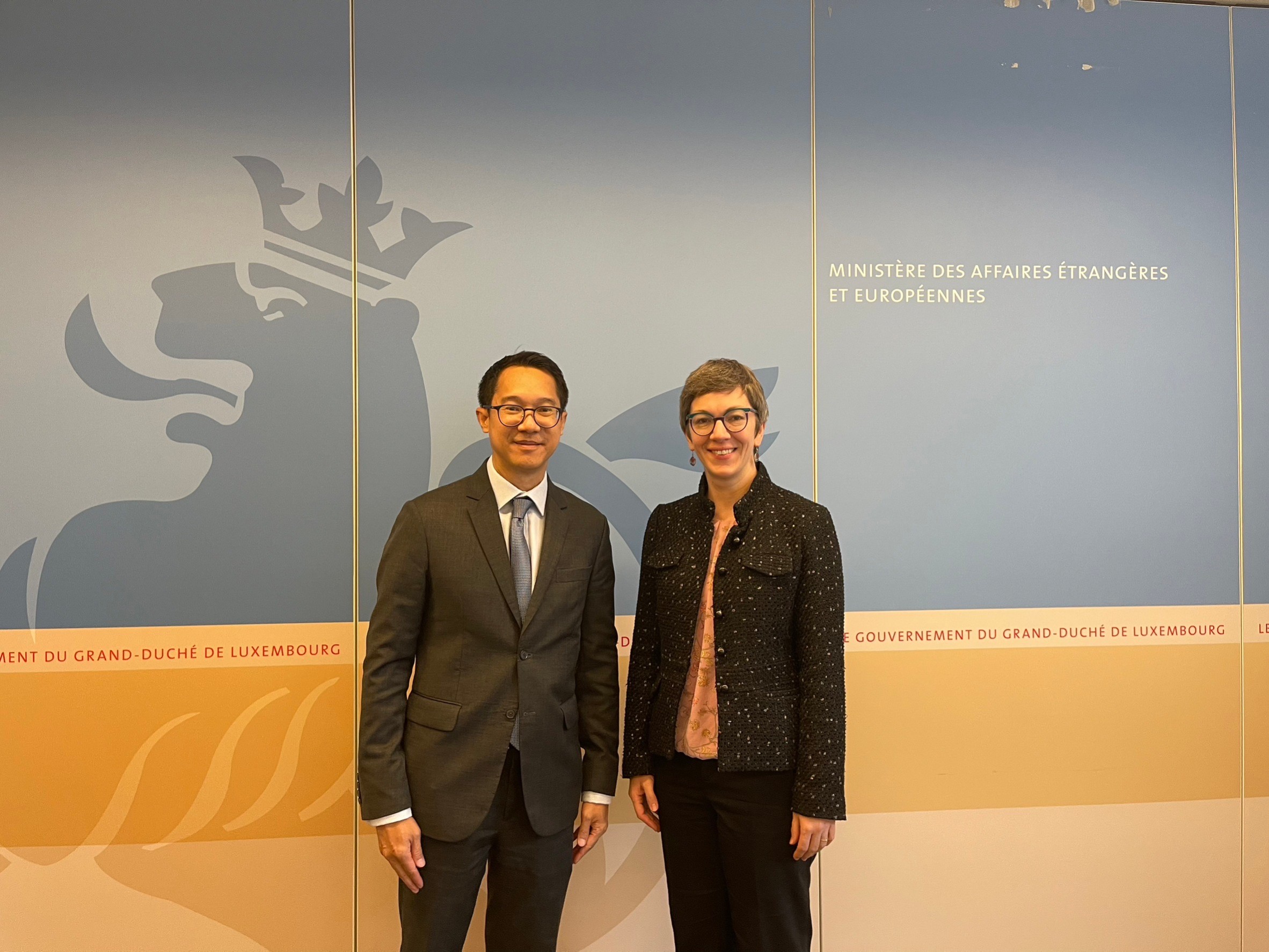 Director-General of the Department of the European Affairs met his ...