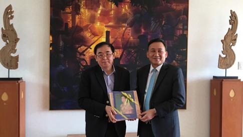 Consul-General Dusit Manapan welcomed Minister of Culture of Thailand ...