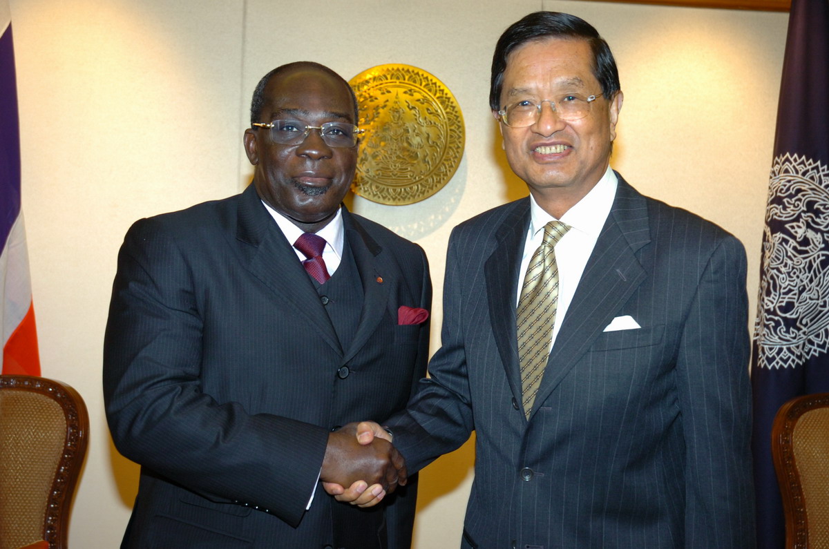 On 30 August 2007, Mr. Alain Nicaise Papatchi Coffie, Ambassador ...