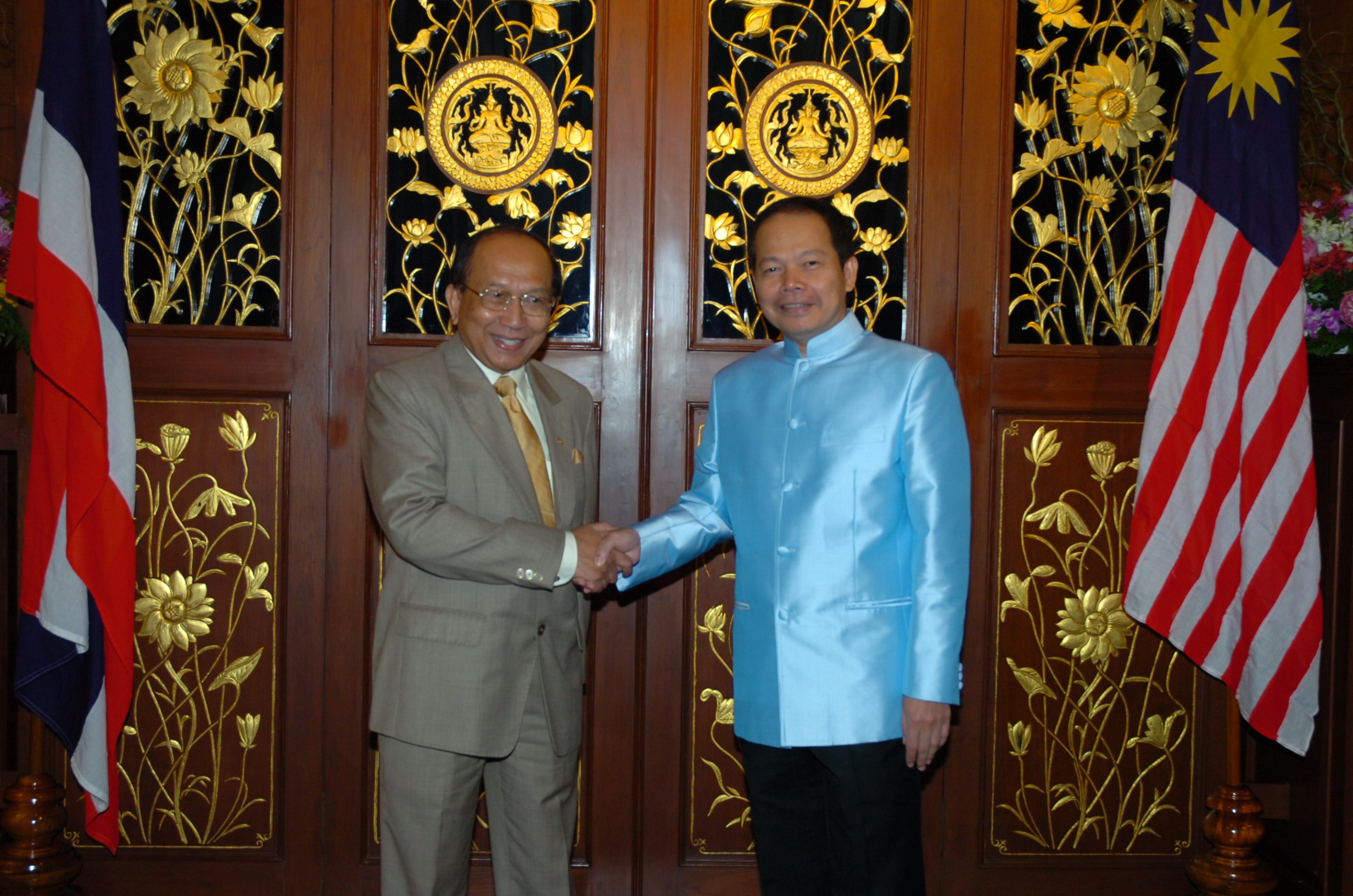On 2 July 2008, Thai Foreign Minister Noppadon Pattama received Datuk ...