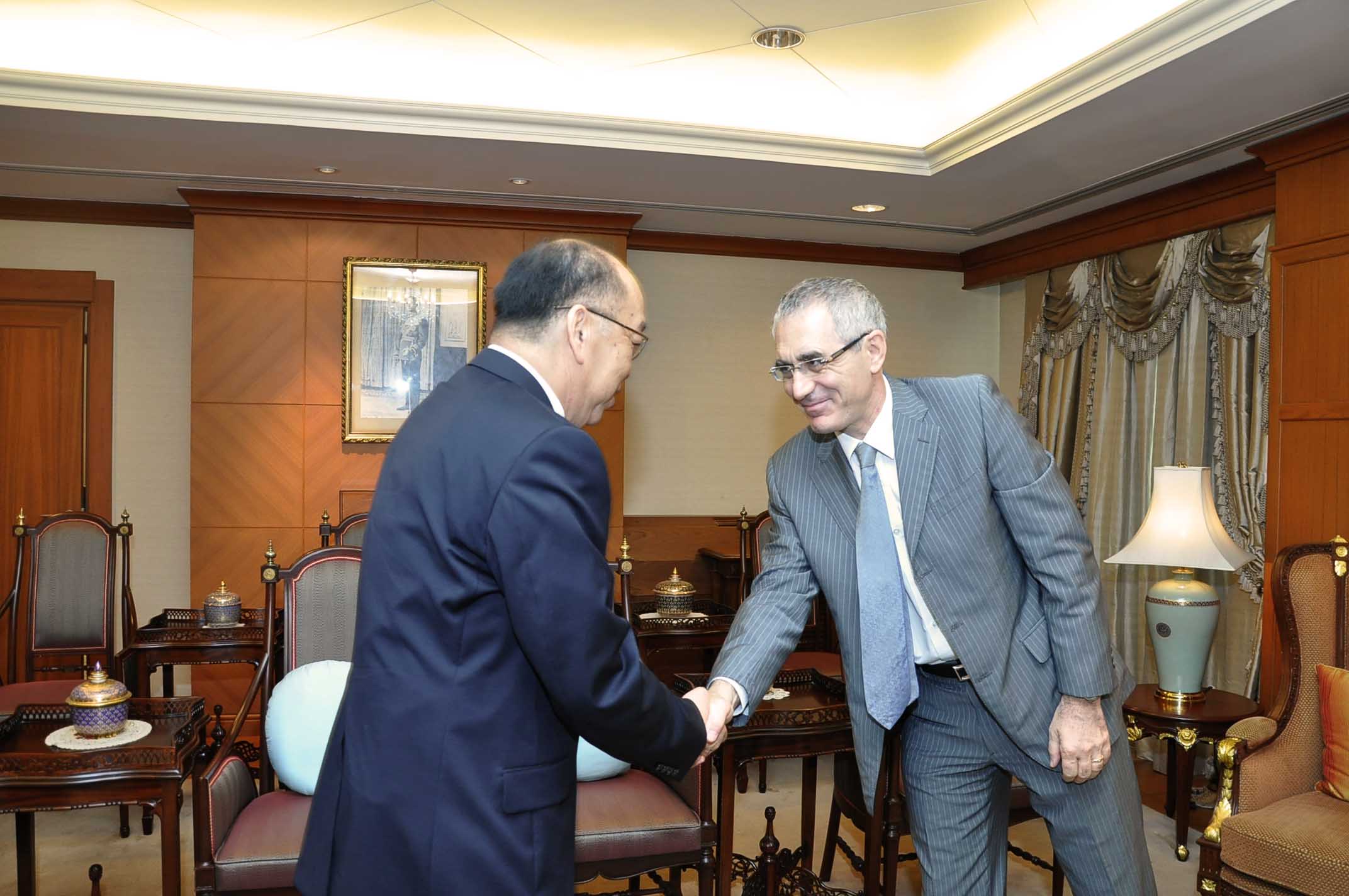 On 17 January 2012, Mr. Jacques Stroun, Head of the International ...