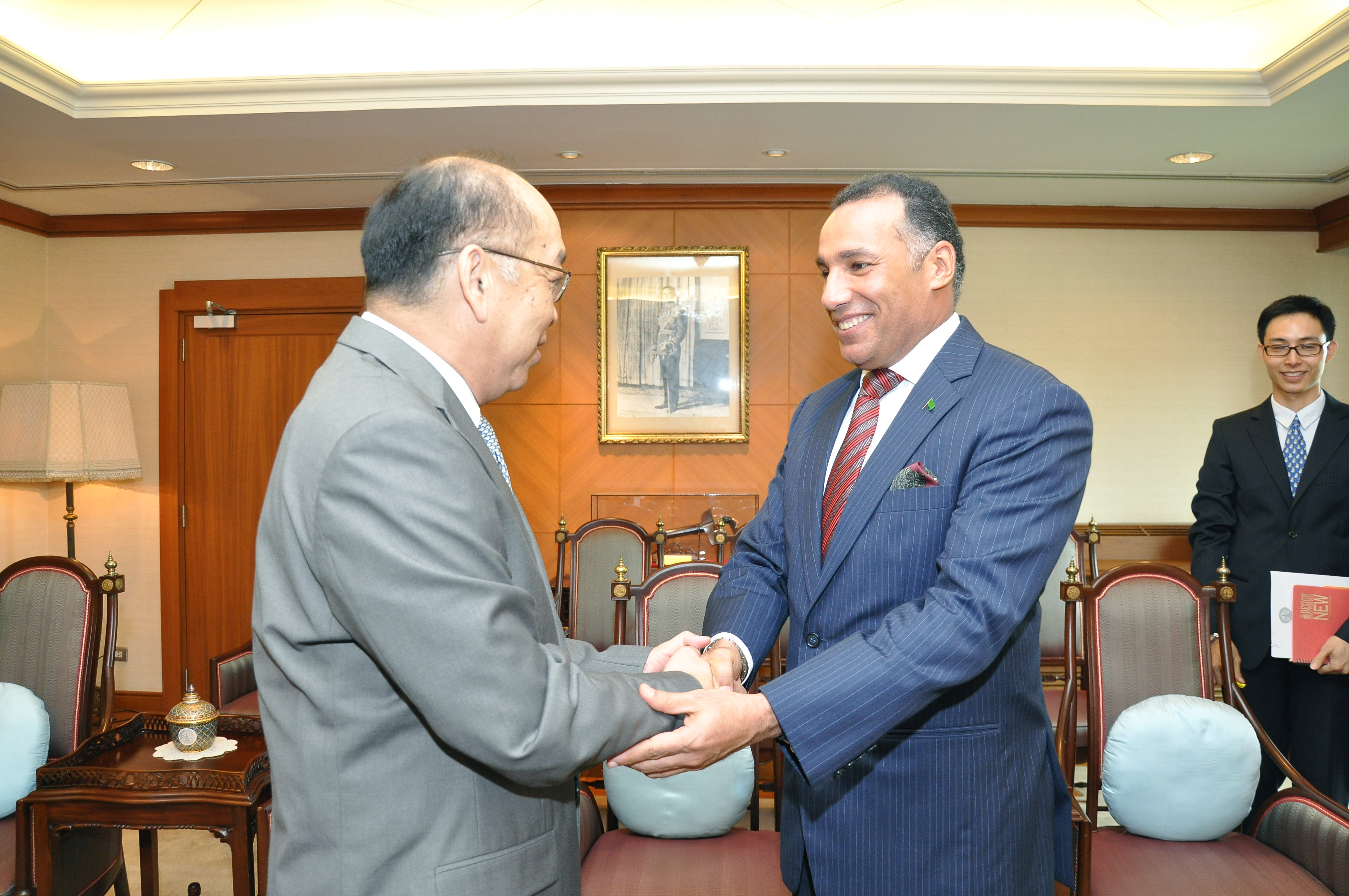 On 22 May 2012, Mr. Nabil Hussein Ashri, Charge d Affaires of Saudi ...