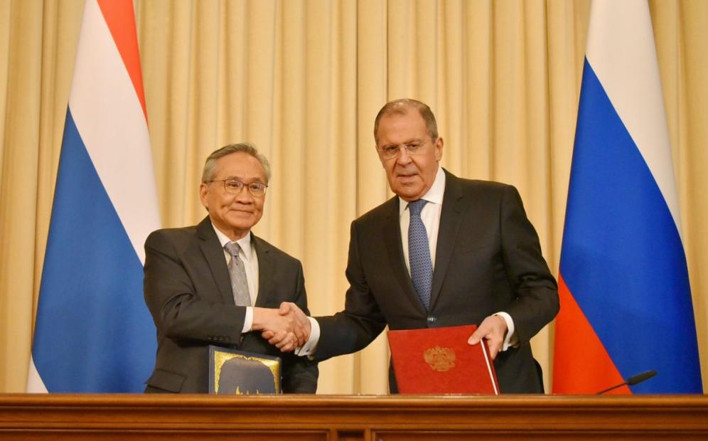 Minister Of Foreign Affairs Of The Kingdom Of Thailand Paid A Visit To