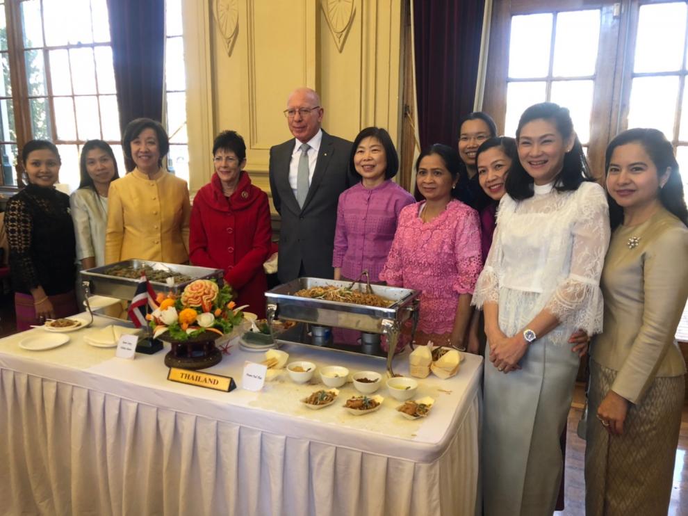 Ambassador and team welcomed H.E the Governor General and Mrs. Hurley ...