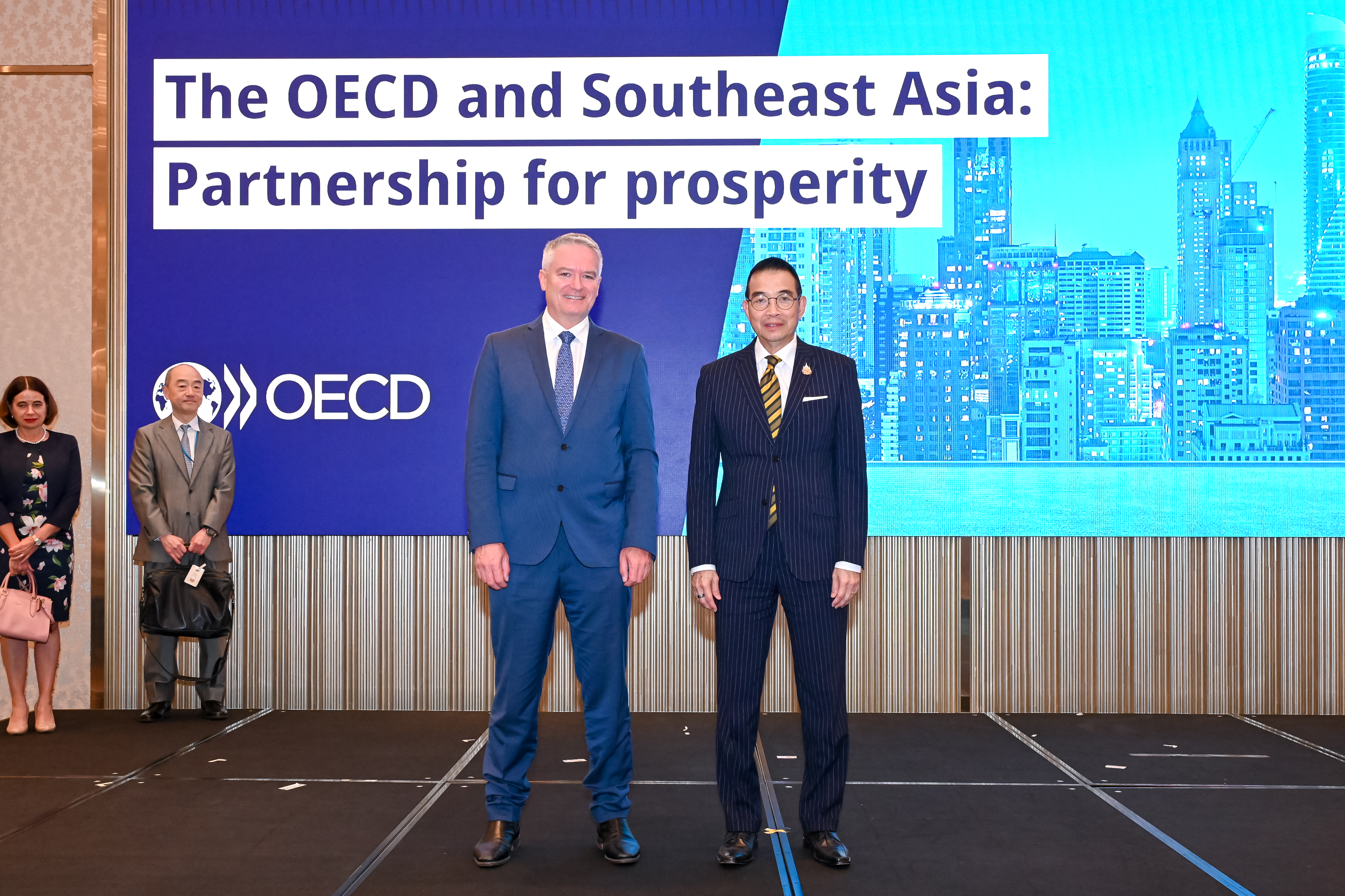 รัฐมนตรีว่าการกระทรวงการต่างประเทศต้อนรับเลขาธิการ OECD ที่เยือนประเทศไทยในฐานะแขกของกระทรวงฯ ...