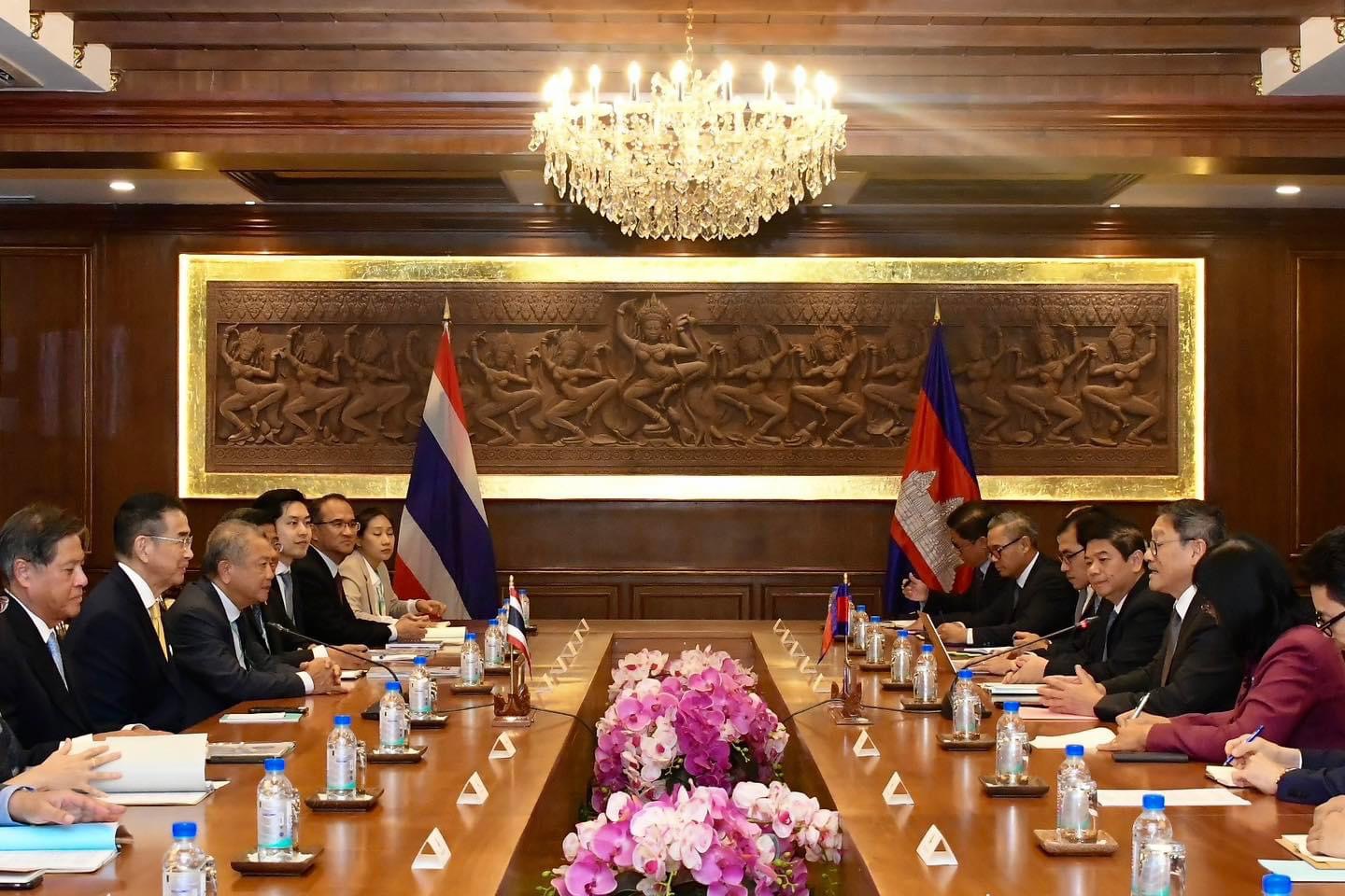 Minister of Foreign Affairs of Thailand pays an official visit to the Kingdom of Cambodia ...