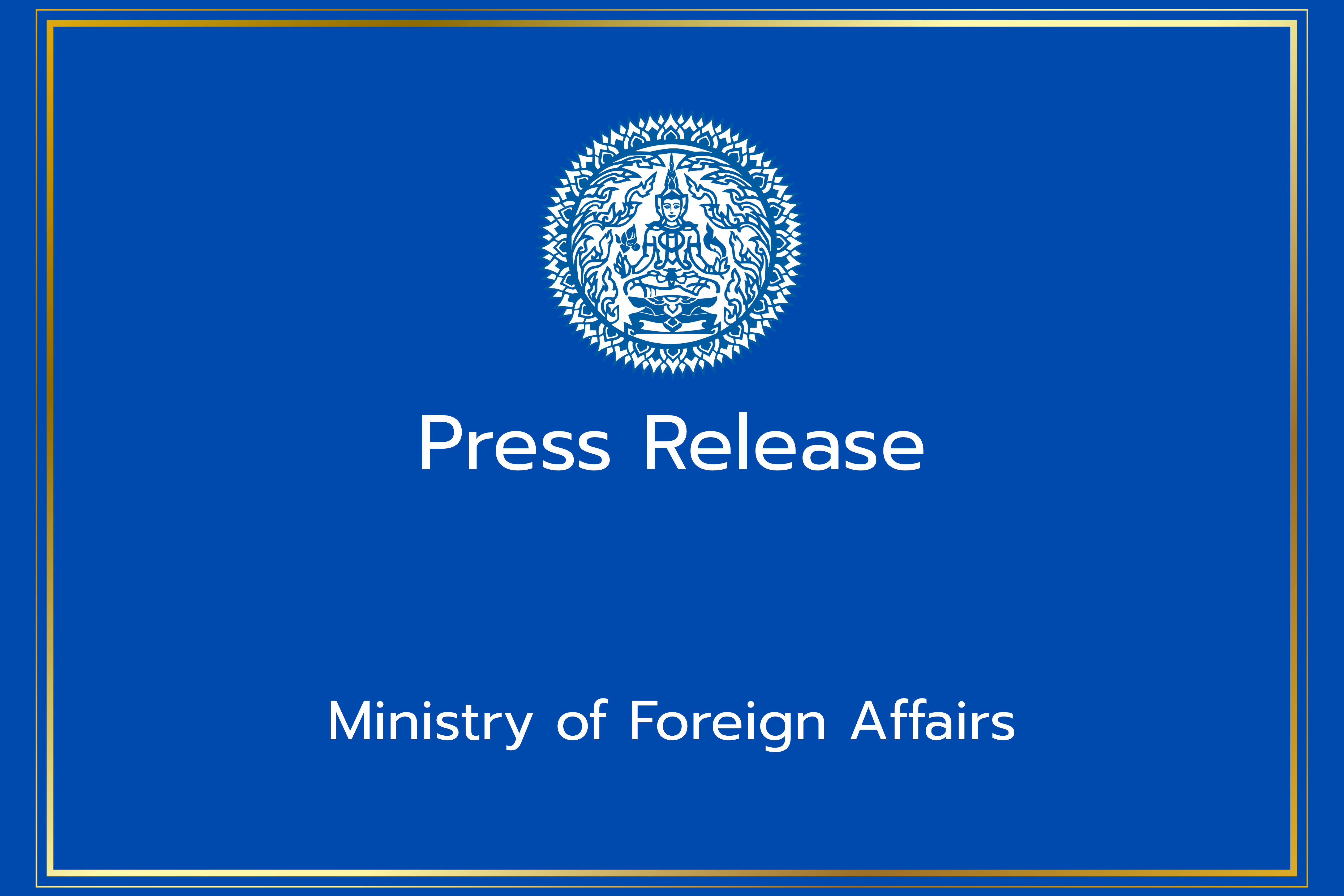 Thailand received invitation to join the U.S. initiative related to the ...