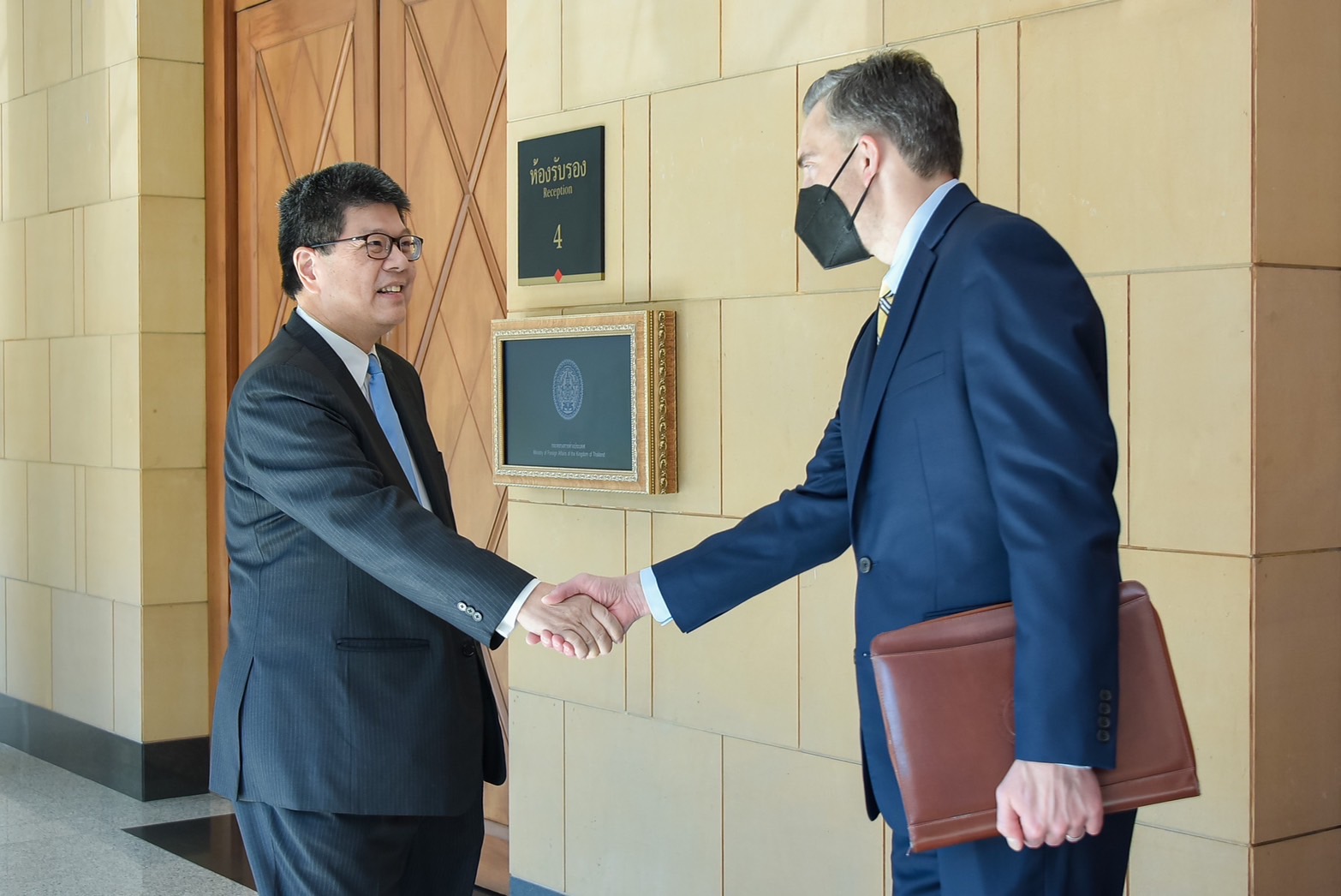 Permanent Secretary for Foreign Affairs had a meeting with Mr. Brett M ...
