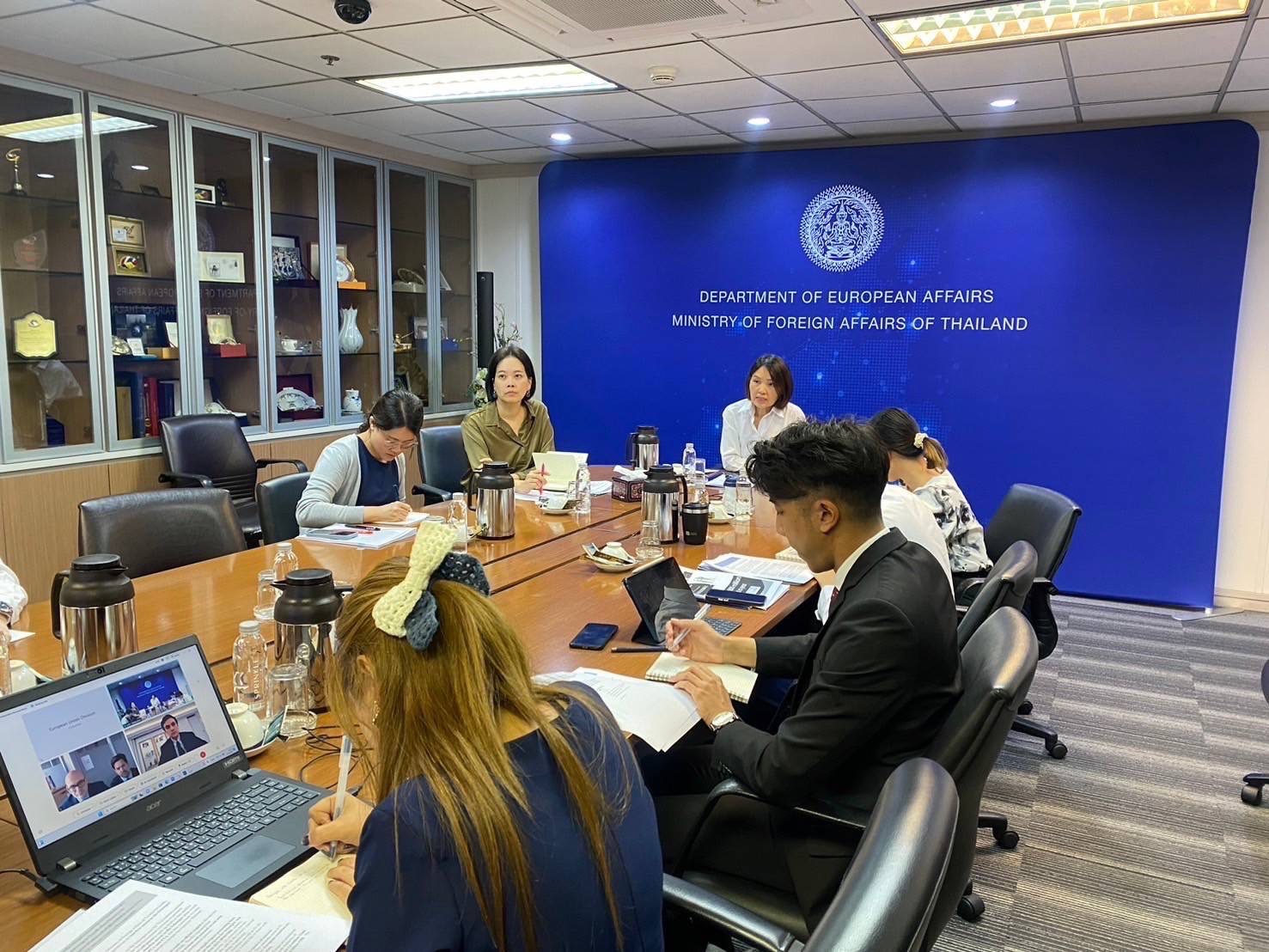 Deputy Director-General of the Department of European Affairs had an ...