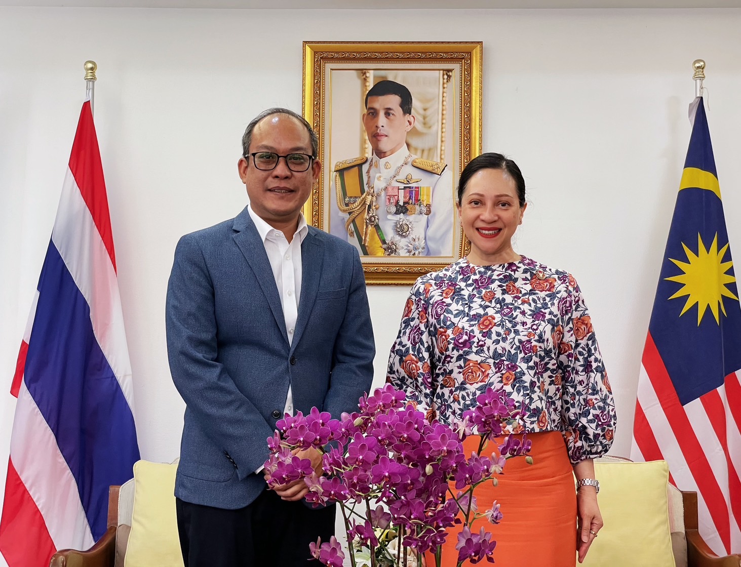 Ambassador received a courtesy call by Mr. Supanai Chandanavase ...