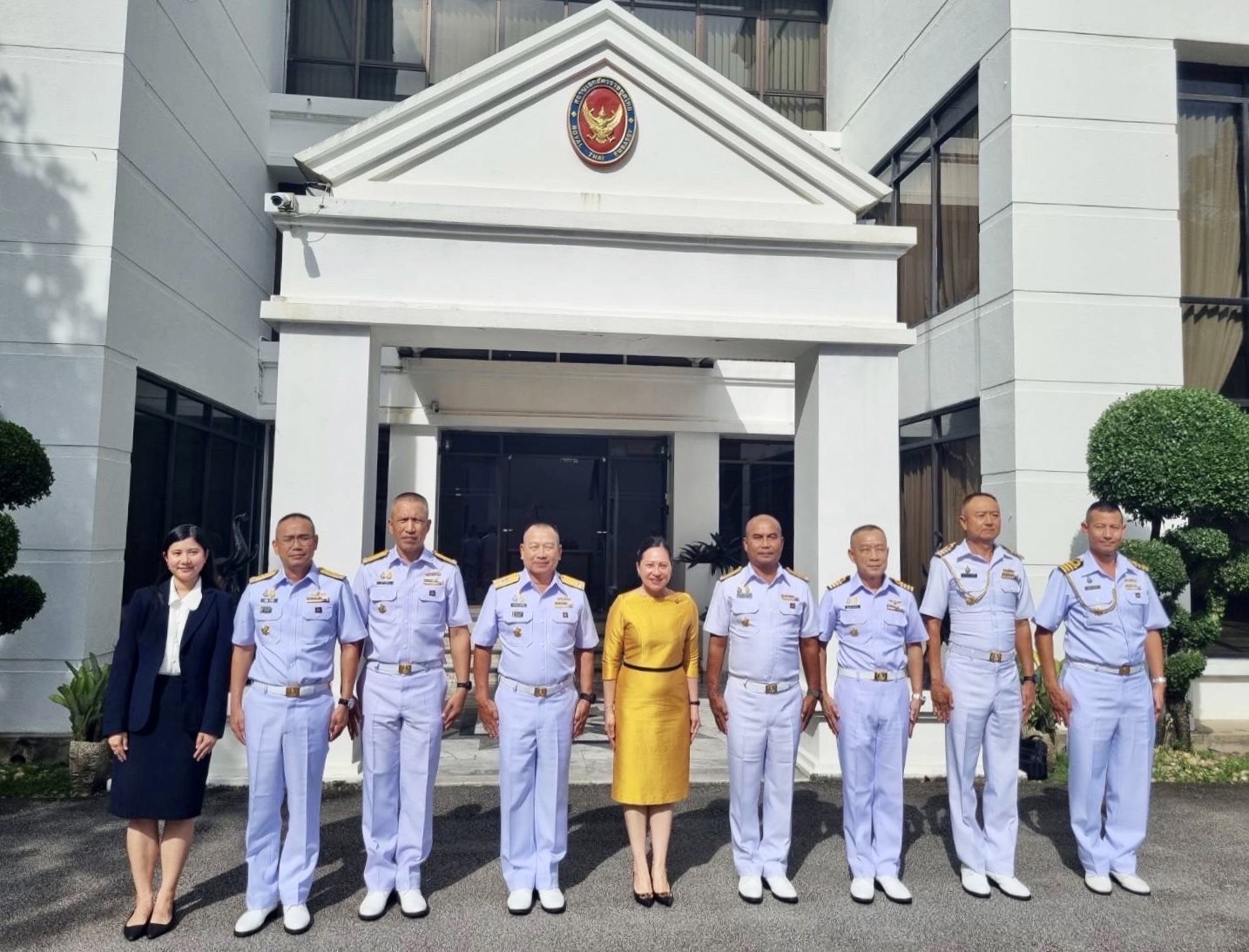 Ambassador received VAdm Charatkiat Chaiphan, Commander, 2nd Naval Area ...