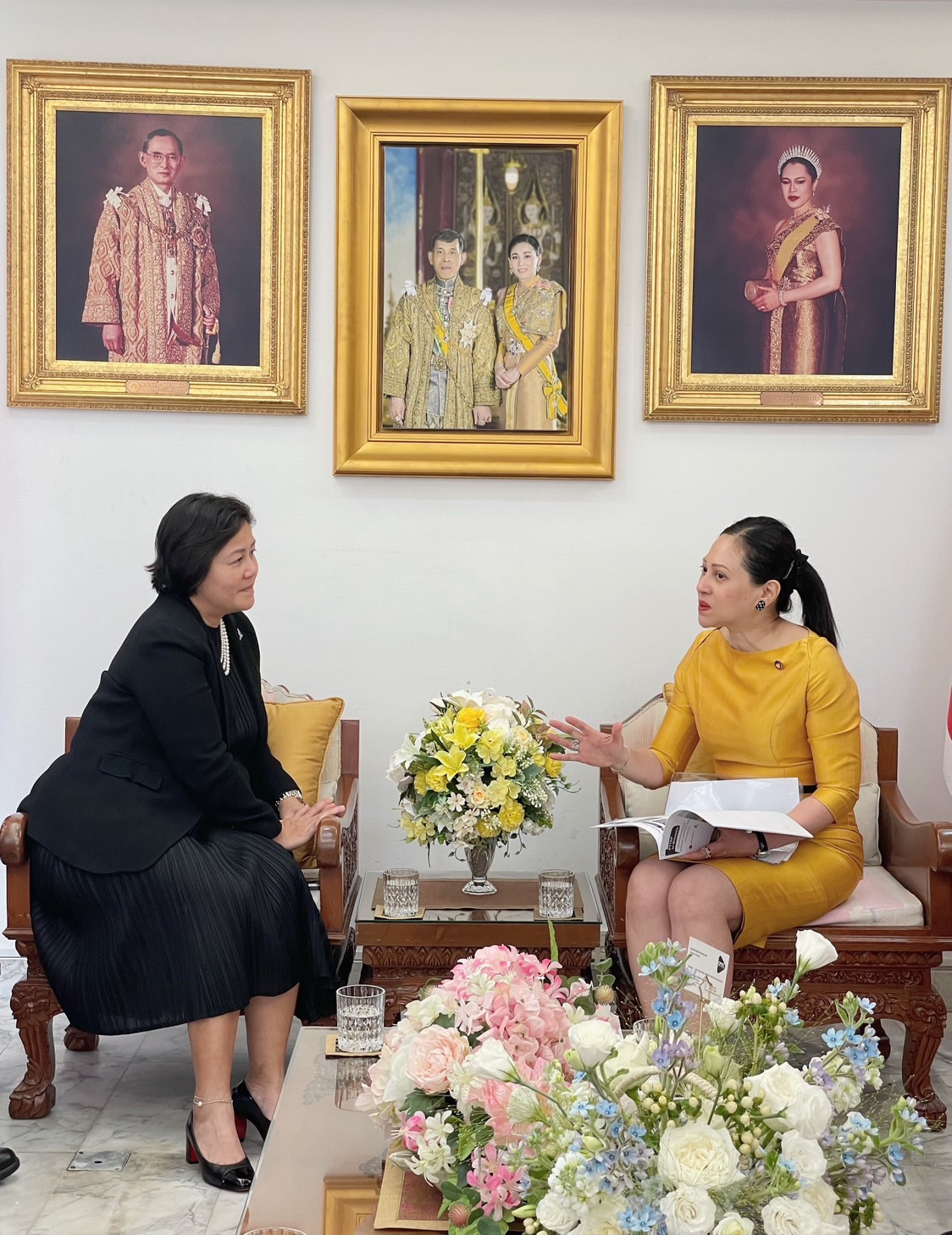 Ambassador received a courtesy call by CPOC (Carigali – PTTEPI ...