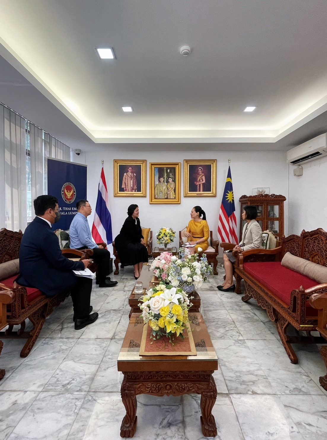 Ambassador received a courtesy call by CPOC (Carigali – PTTEPI ...
