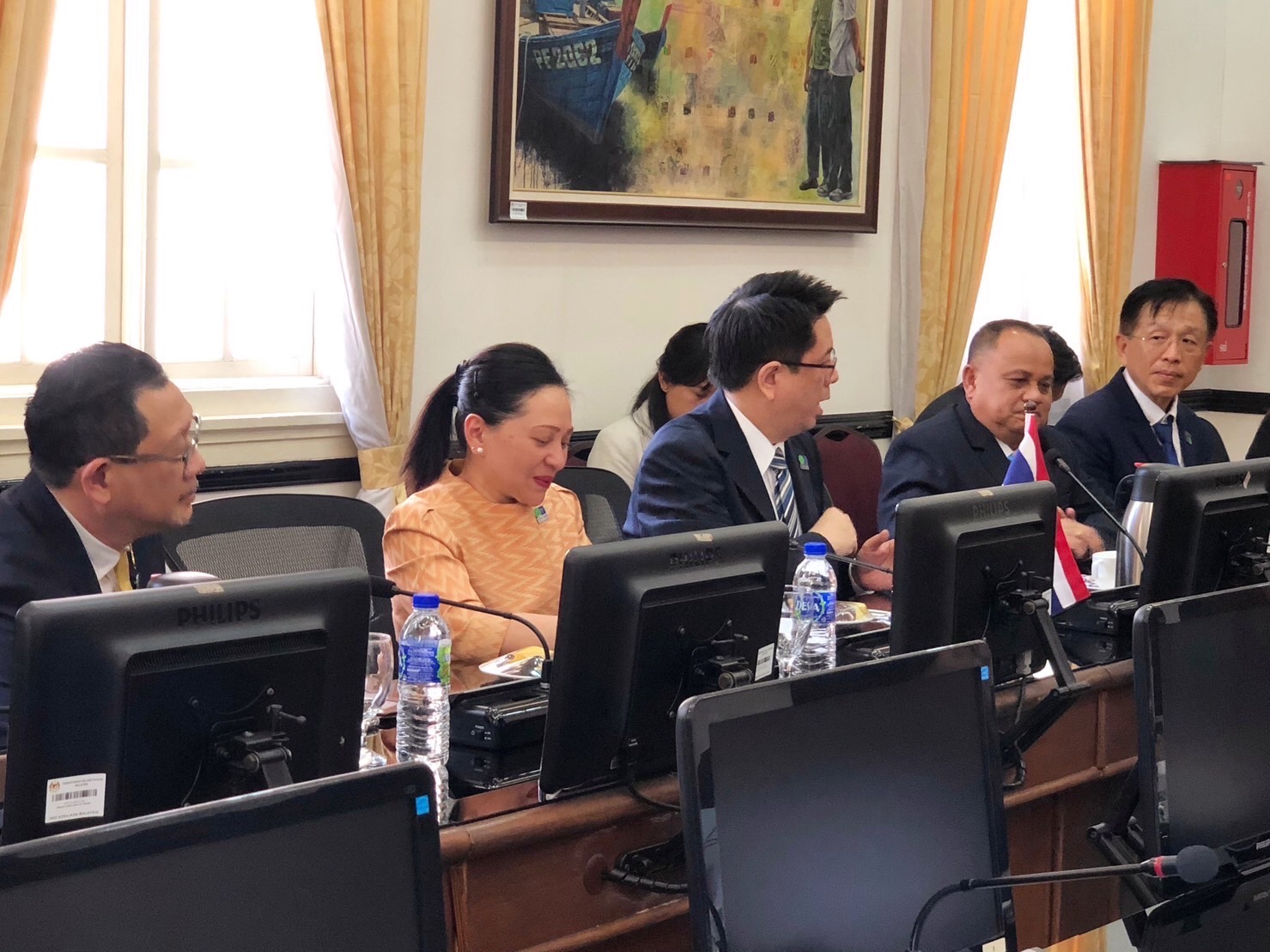 Thai delegation paid a courtesy call on YBhg. Datuk Hajah Saraya binti ...