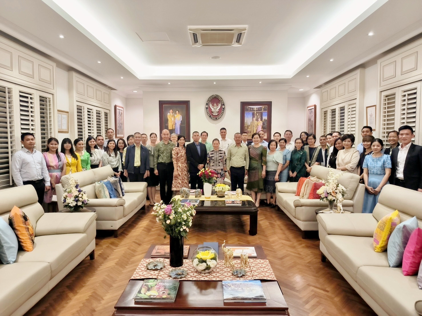 Ambassador received farewell by the Defence and Army Attaché upon his ...