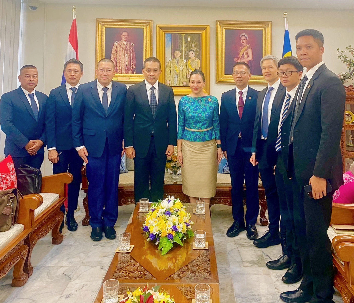 Ambassador welcomed a courtesy call by Commander of Special Branch ...