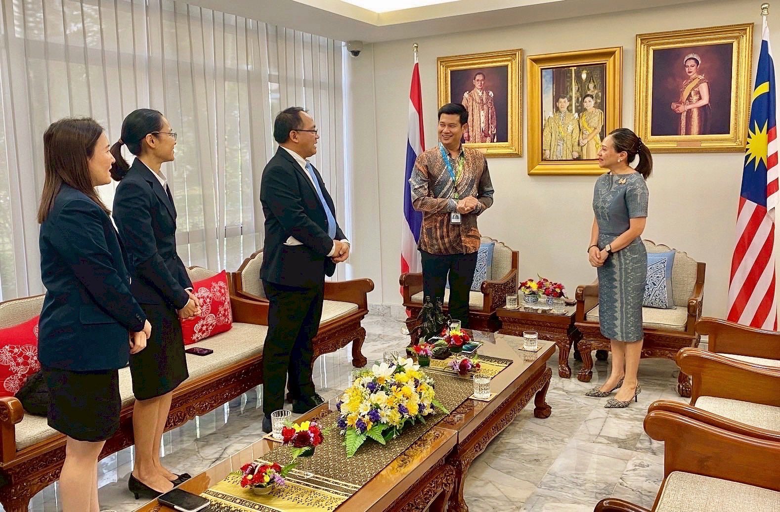 Ambassador received a courtesy call by executives from PTTEP Malaysia ...