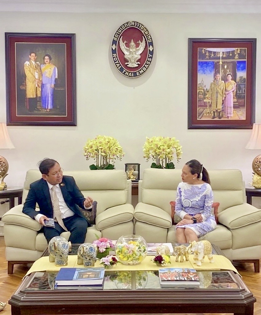 Ambassador welcomed a courtesy call by Chargé d’Affaires a.i of the ...