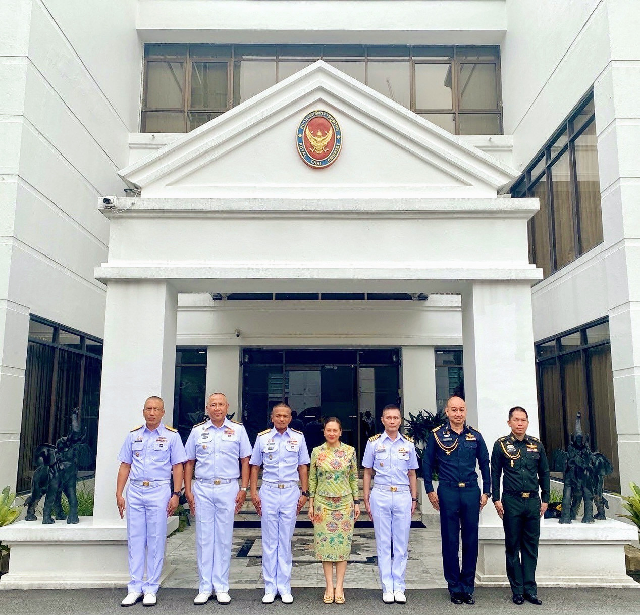 Ambassador welcomed a courtesy call by 2nd Naval Area Commander and the ...