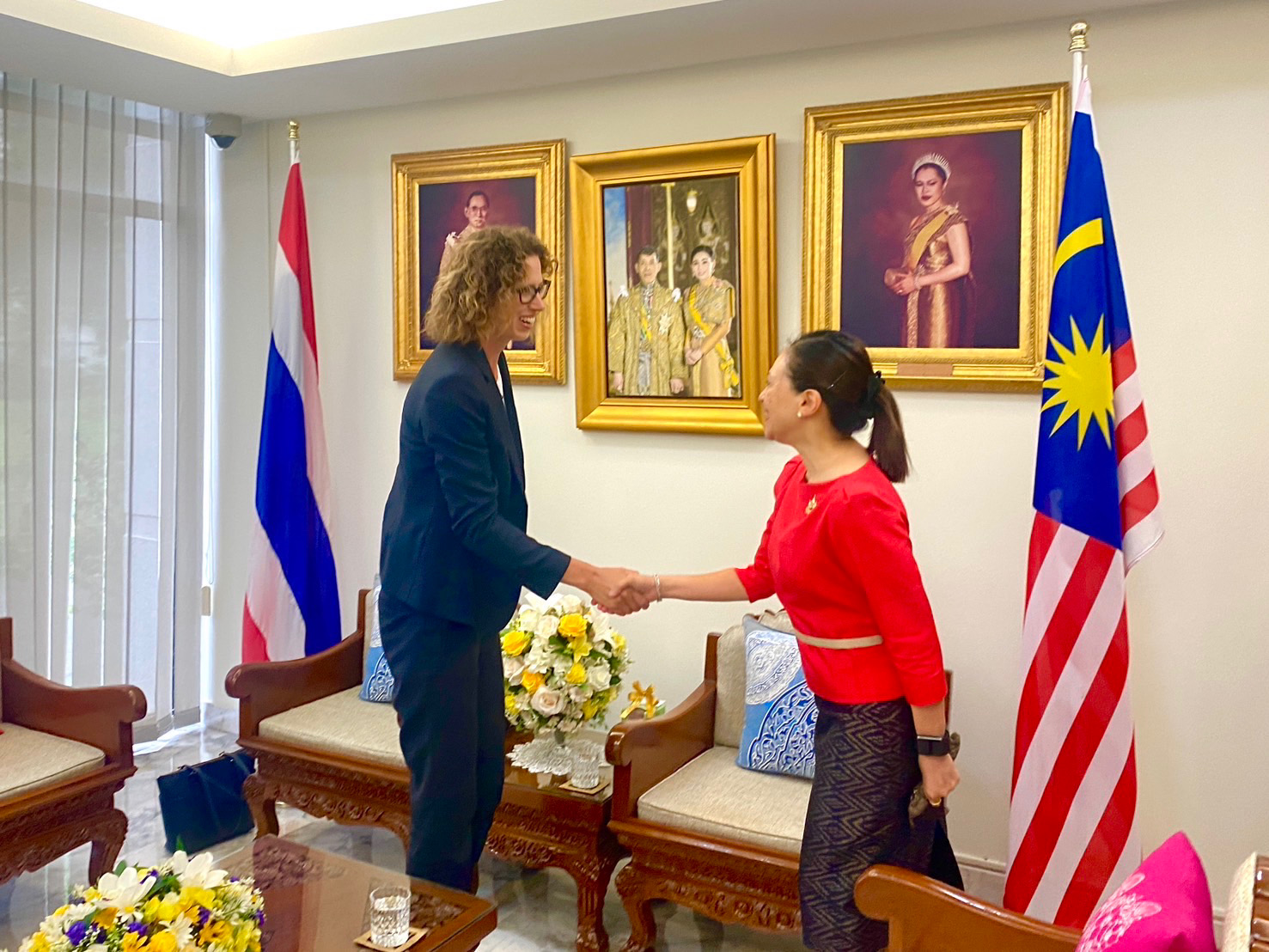 Ambassador welcomed a courtesy call by Ambassador-designate of ...