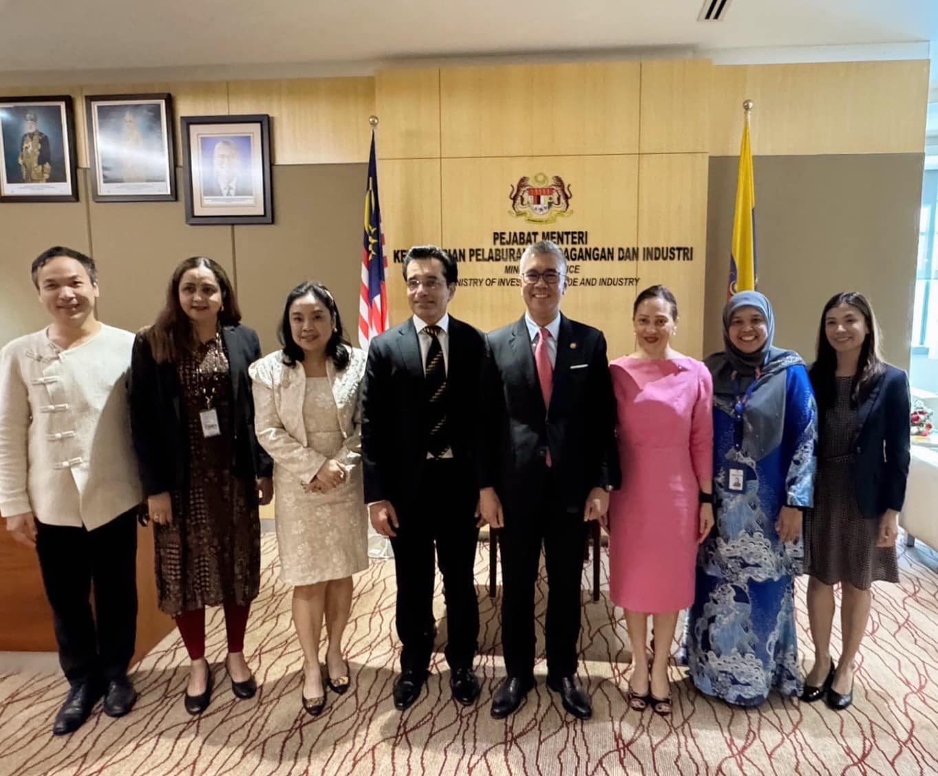 Ambassador welcomed Mr. Umesh Nath Pandey, Thai Trade Representative ...