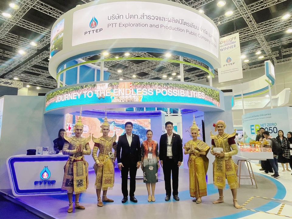 Ambassador visited Thailand’s PTTEP booth at the Offshore Technology Conference (OTC) Asia 2024 ...