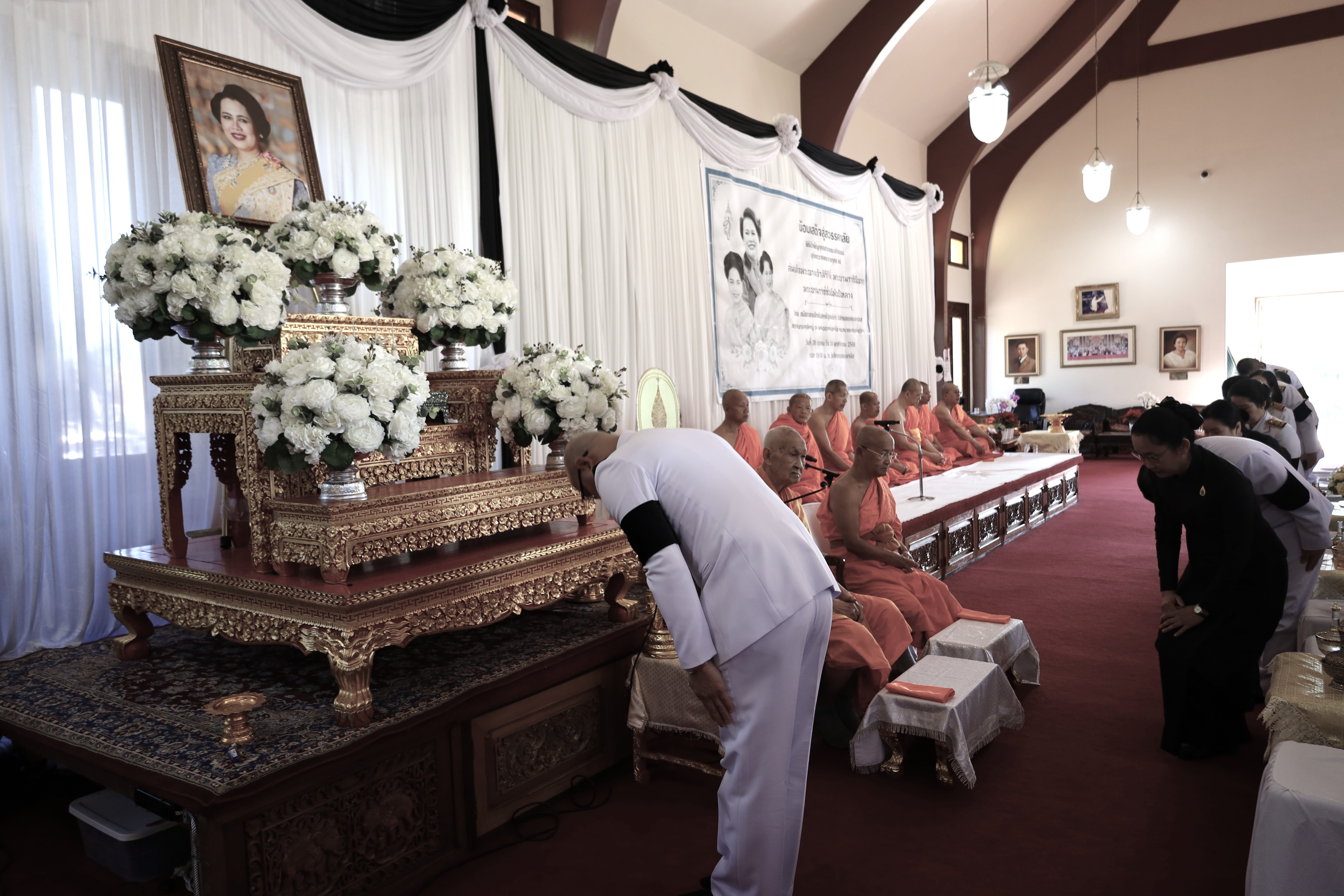 The Buddhist Fiftieth-Day Funeral Rites in honour of Her Majesty Queen ...