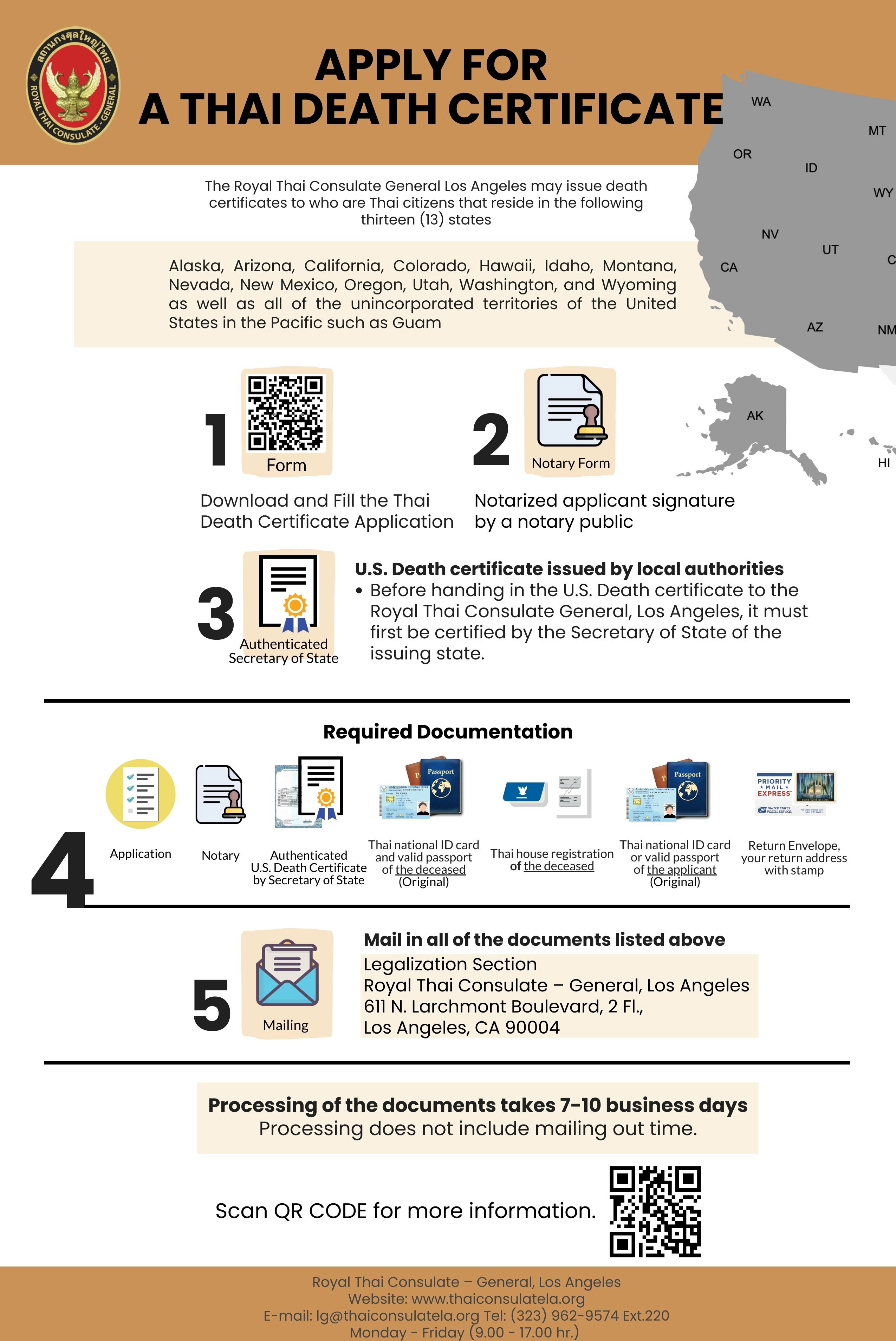 Apply for a Death Certificate