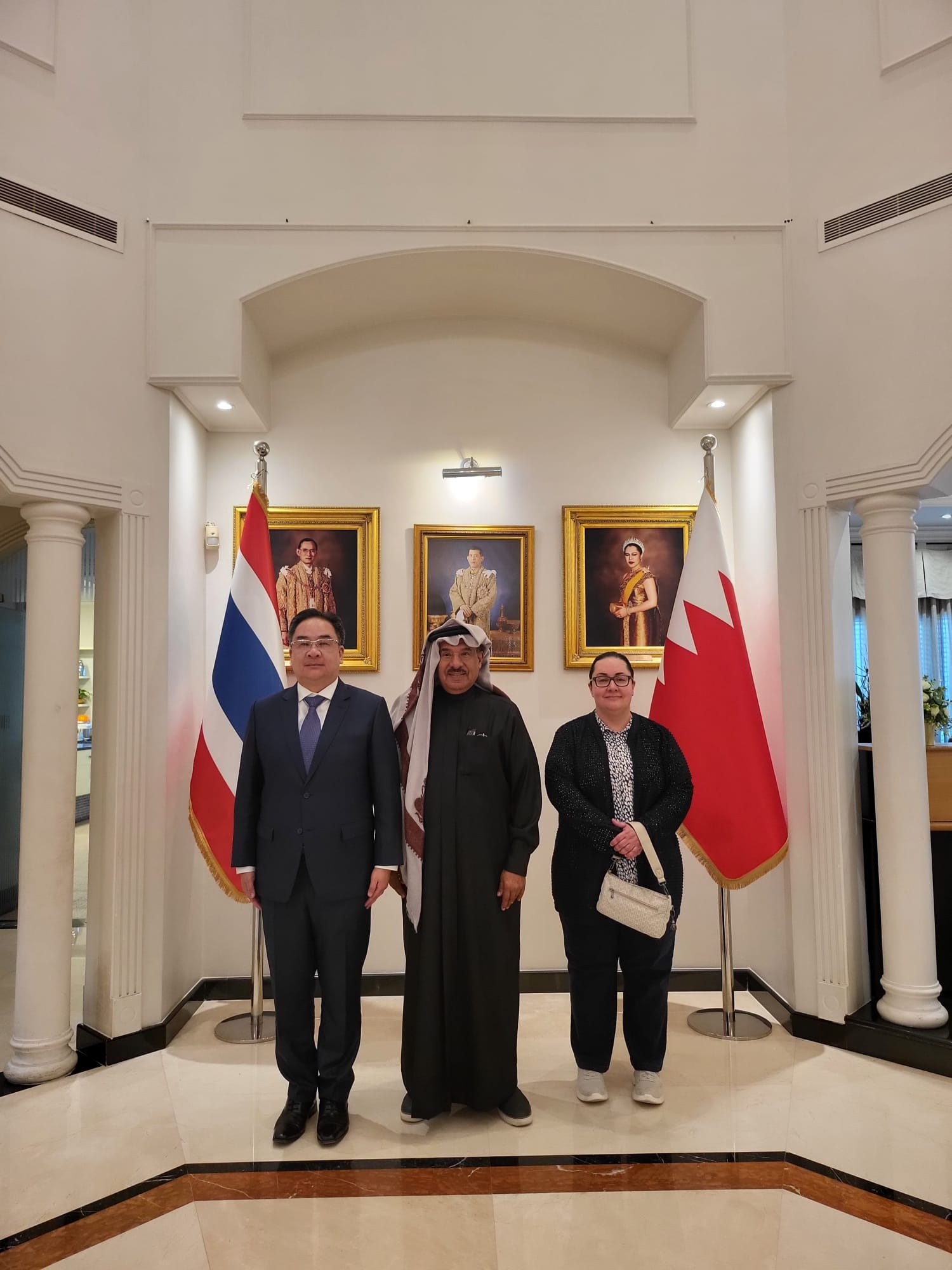 Ambassador Welcomes Former Head of Protocol for the Late Prime Minister ...