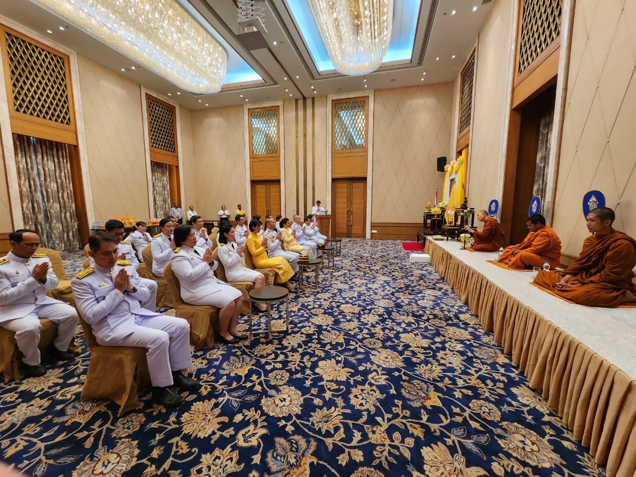 สถานเอกอัครราชทูต ณ กรุงนิวเดลีจัดพิธีถวายพระพรชัยมงคลแด่พระบาทสมเด็จ ...