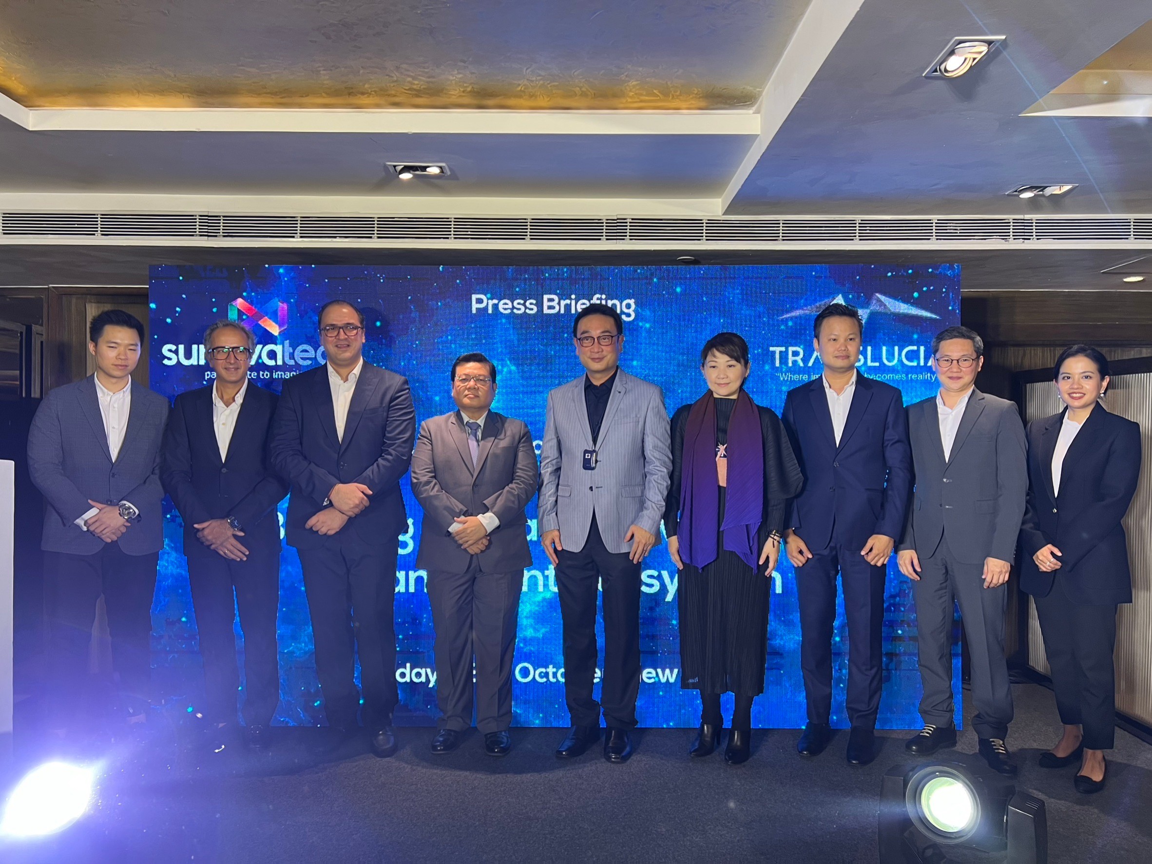 Press Conference on the business collaboration on a Global Multiverse ...