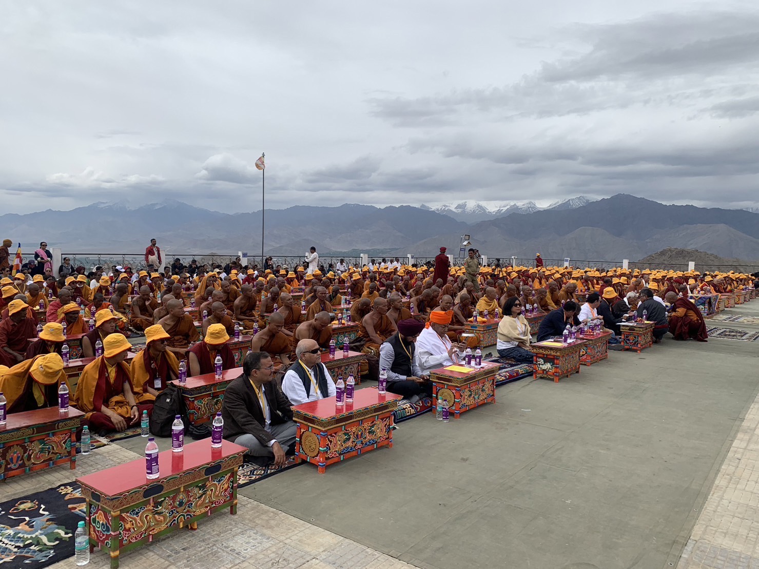 Ambassador participated in Buddhist activities at Leh, Ladakh - สถาน ...